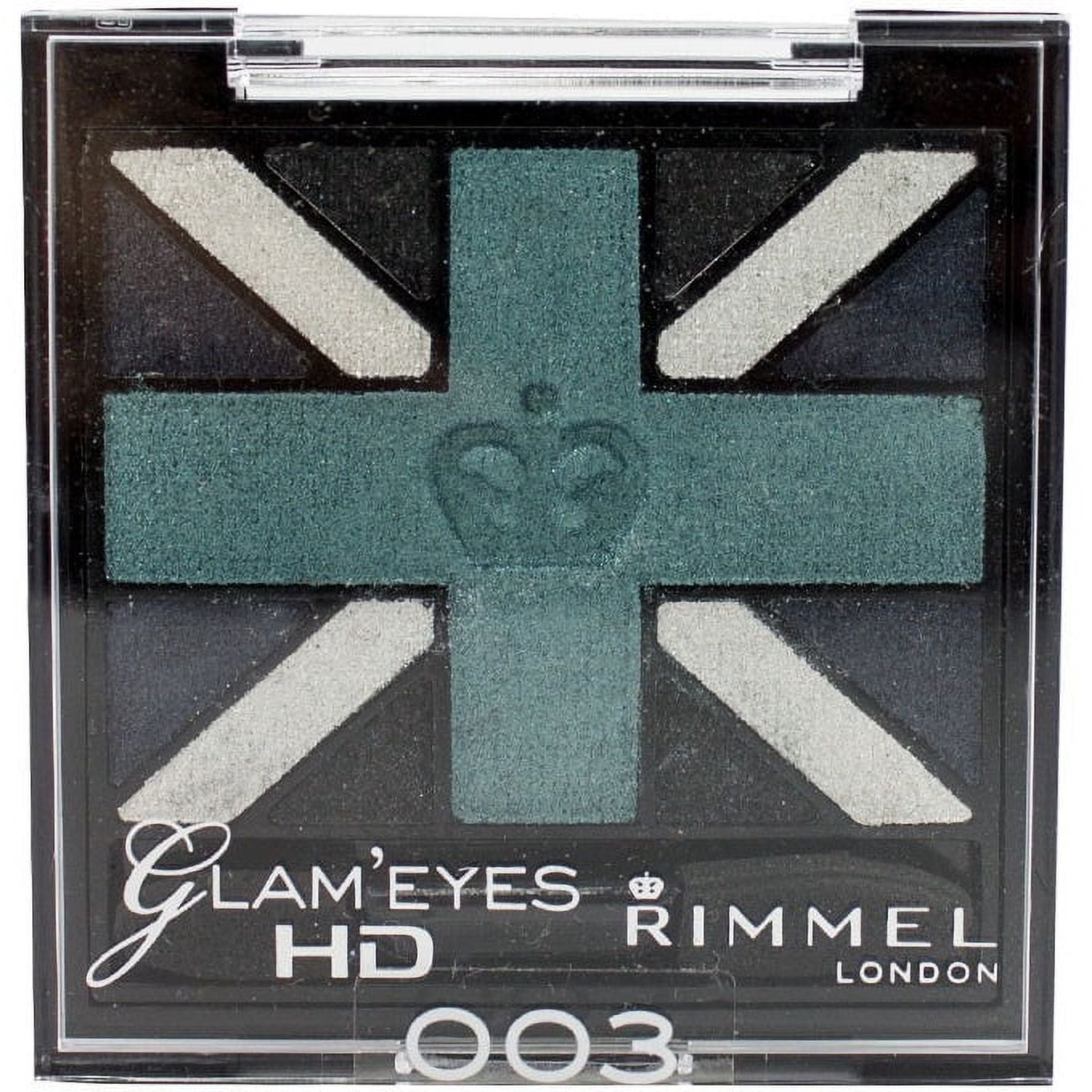 Rimmel Glam'Eyes HD Quad Eye Shadow - Royal Blue 003 - Walmart.com