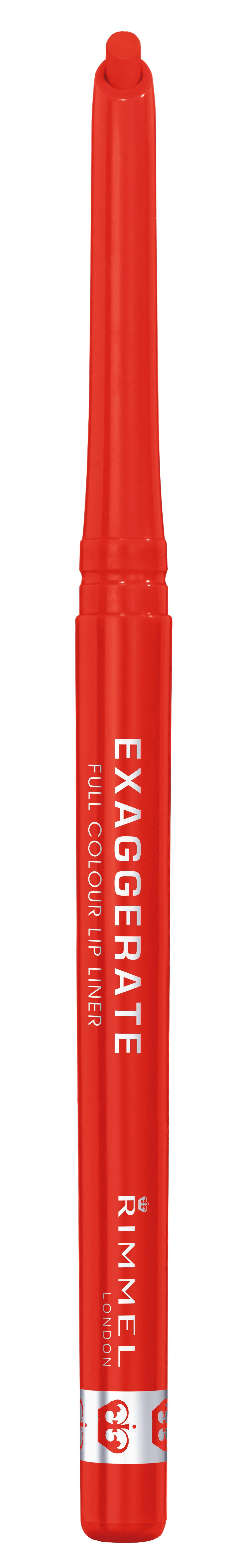 Rimmel London Exaggerate Full Color Lip Liner, Call Me Crazy - Walmart.com