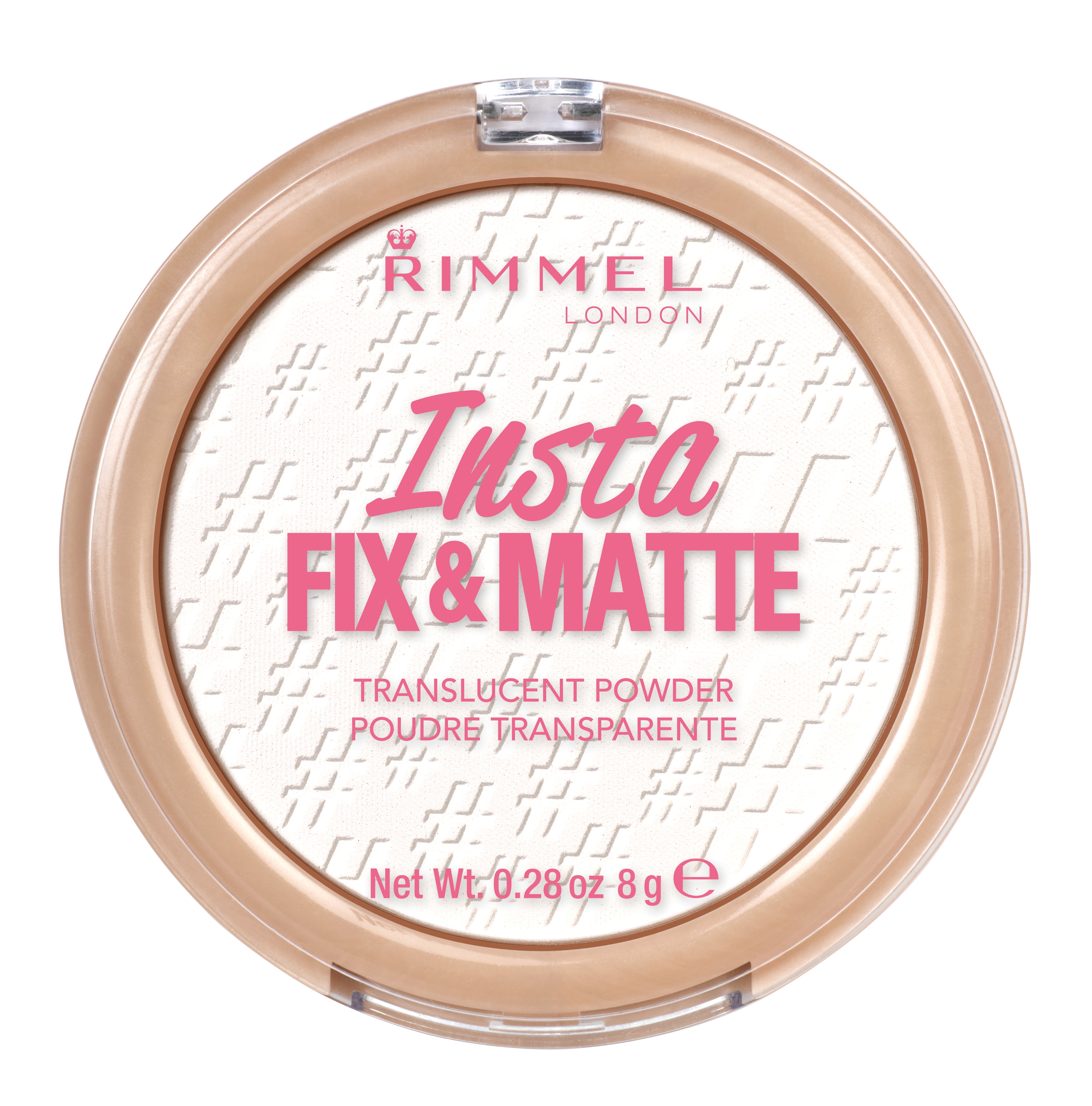 Rimmel London Insta Fix & Matte Translucent Pressed Powder, Long Wear ...