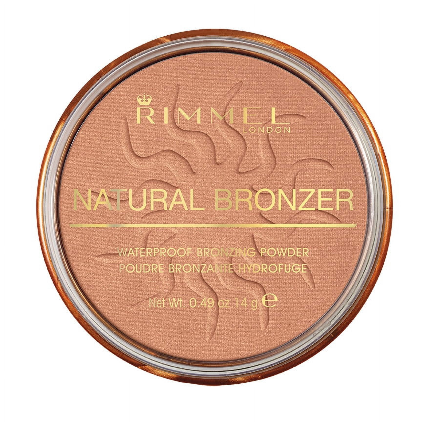 Rimmel London Natural Bronzer, Sunshine, Waterproof, Velvet-Soft ...