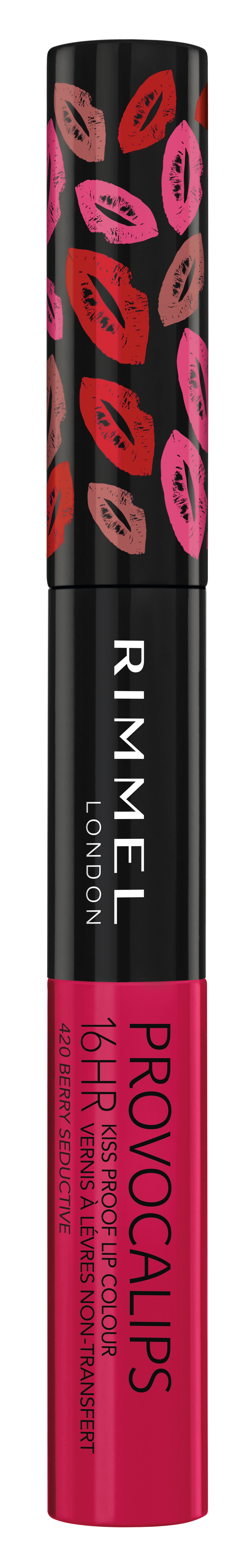 Rimmel London Provocalips 16HR Kiss Proof Lip Colour, Berry Seductive ...