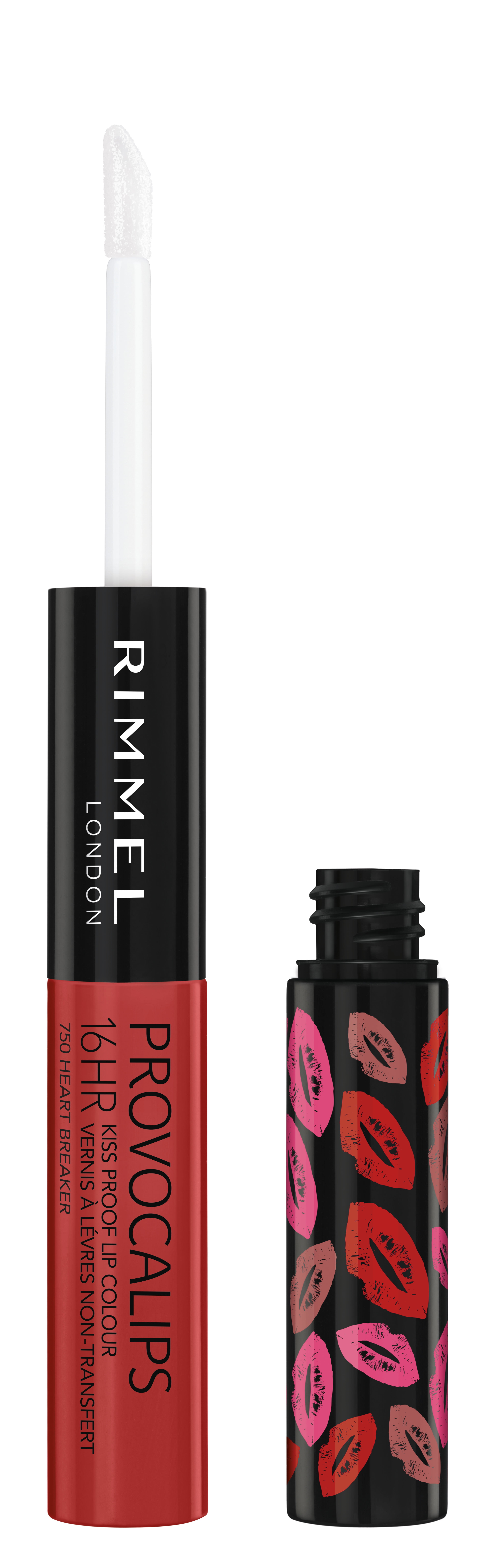 Rimmel London Provocalips 16HR Kiss Proof Lip Colour, Heart Breaker, 0. ...