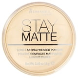 Rimmel Stay Matte Pressed Powder, Transparent 0.49 oz Pack of 2 ...