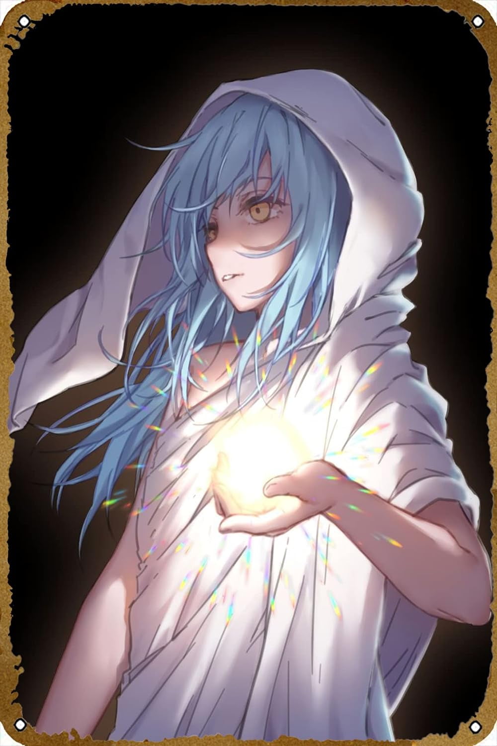 Rimuru Tempest Slime Anime Poster Comics Vintage Classic Tin Metal Sign ...