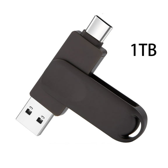 PioData iXflash 1 TB Lightning and USB Type A Flash Drive for iPhone ...