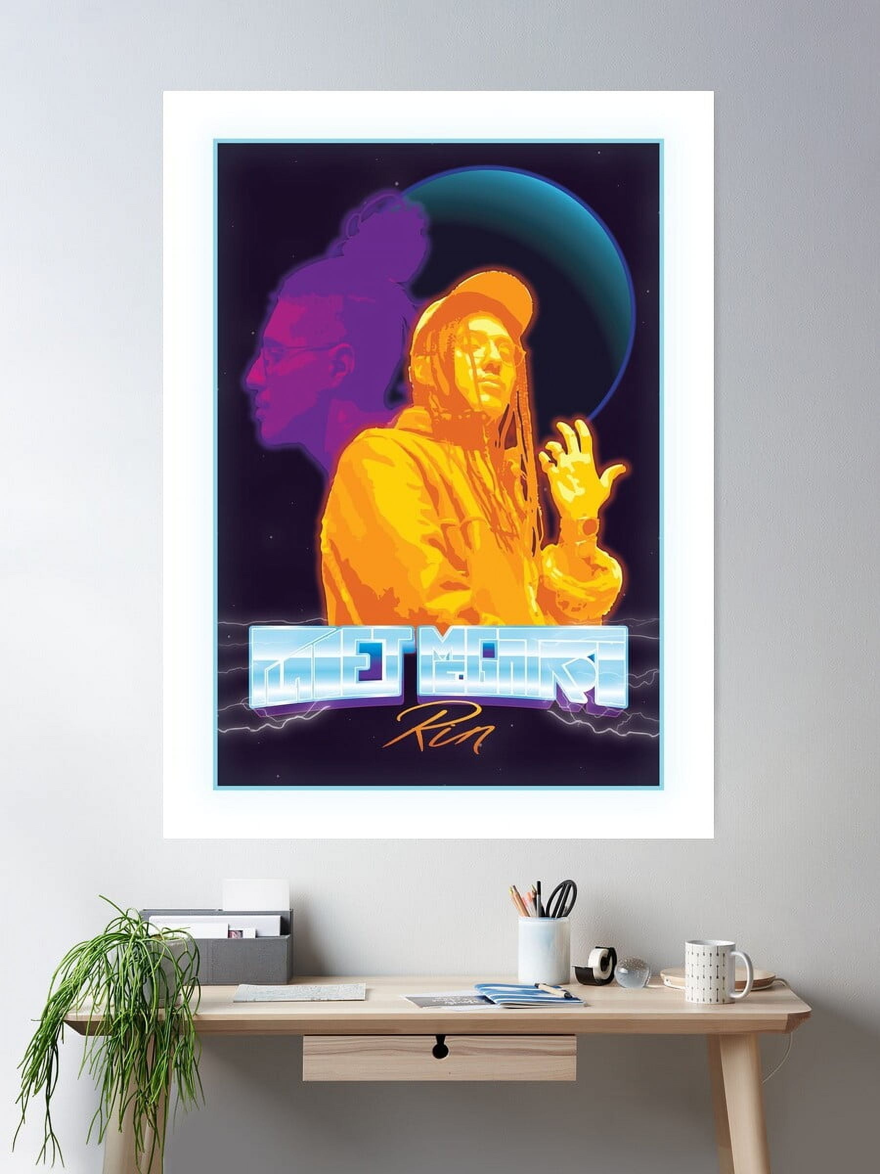 Rin // Planet Megatron Poster Wall Art, Modern Wall Decor For Living ...