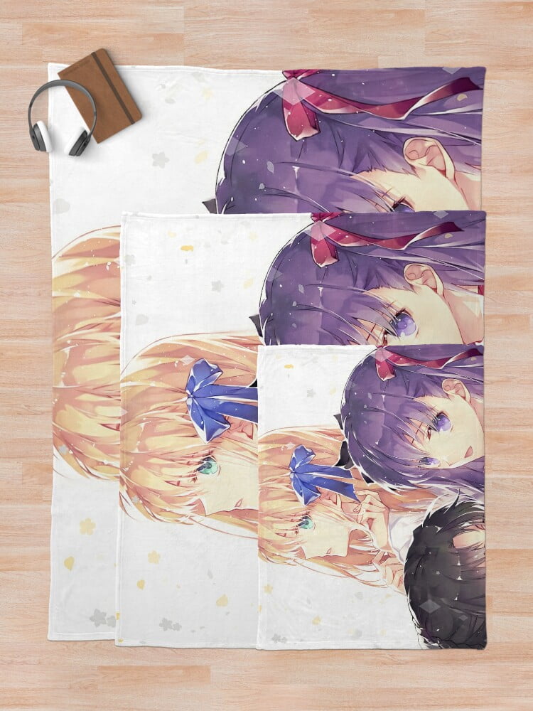 Rin Tohsaka Fate Stay Night For Wibu Throw Blanket Sofa Throw Flannel ...