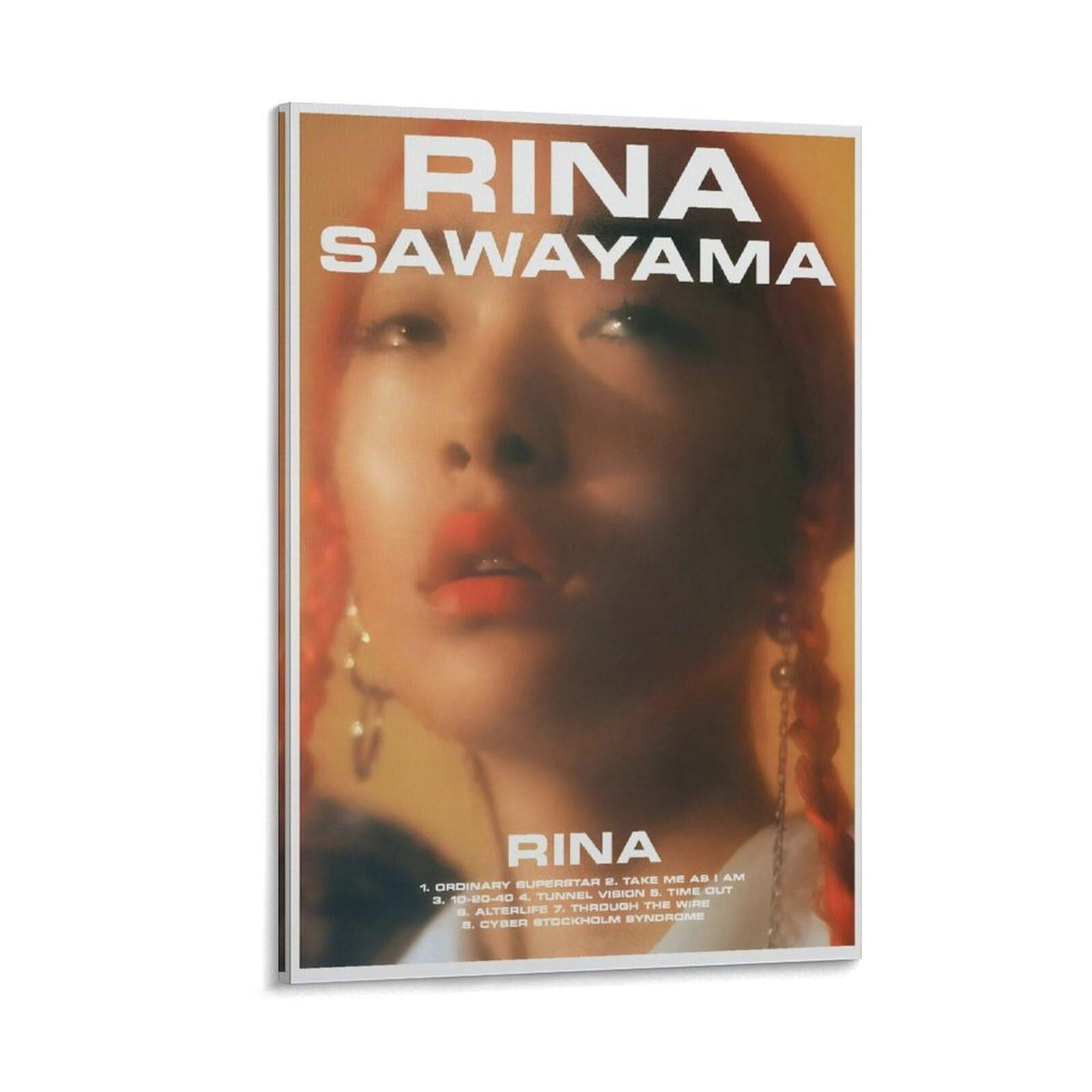 Rina Sawayama Canvas Poster Bedroom Decoration Landscape Office ...