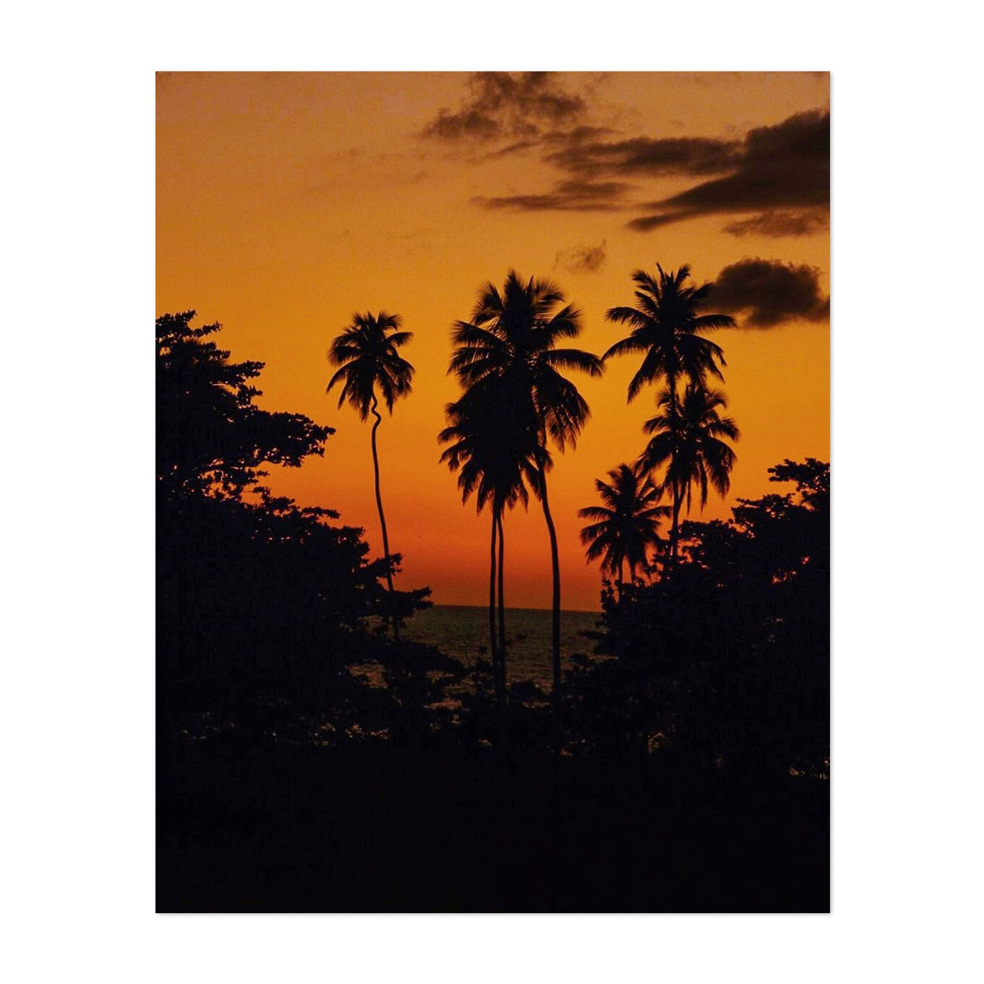 Rincon Sunset - Rincón Puerto Rico Photography Unframed Wall Art Print ...