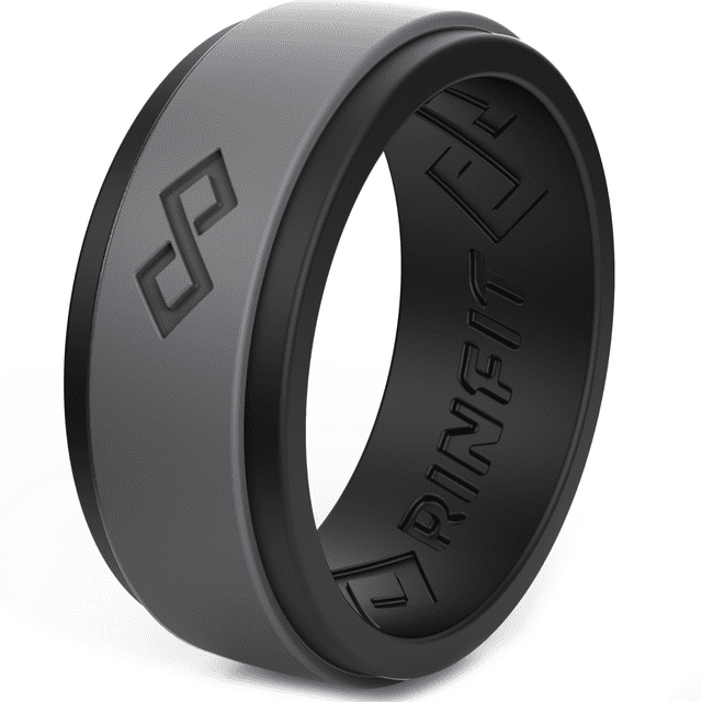 Rinfit-Air High-quality Silicone Wedding Ring for Men. Soft Silicone ...