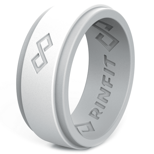 Rinfit-Air High-quality Silicone Wedding Ring for Men. Soft Silicone ...