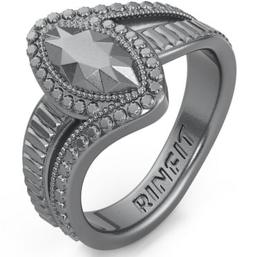 Silicone Wedding Rings for Women - Rubber Band Replacement - Metal ...