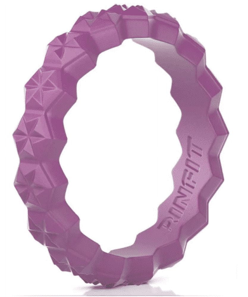 Rinfit Silicone Rings for Women - Thin & Stackable Rubber Bands for ...