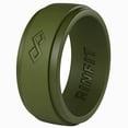 Rinfit Silicone Wedding Ring for Men - Soft Rubber Wedding Band ...