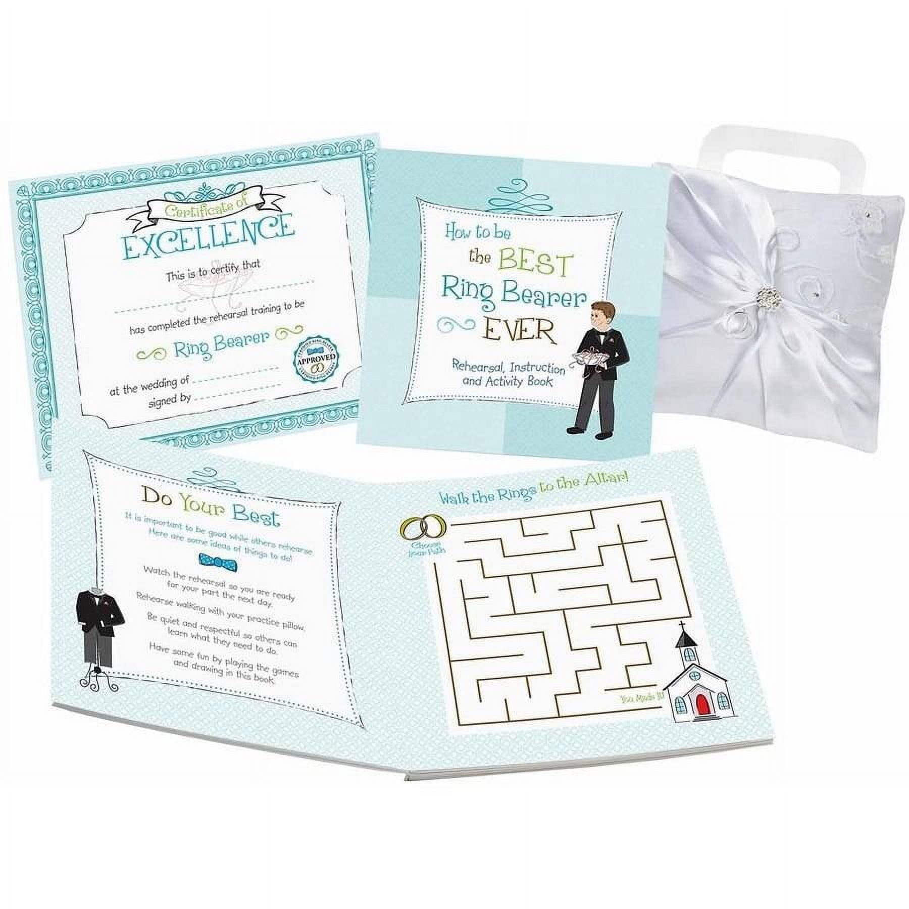 Lillian Rose Ring Bearer Activity-Book - Walmart.com