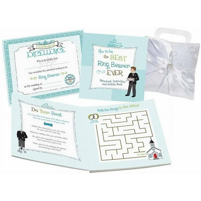 Ring Bearer Activity Book - Walmart.com