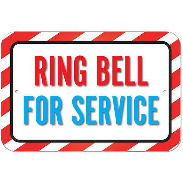 Ring Bell For Service Sign - Walmart.com