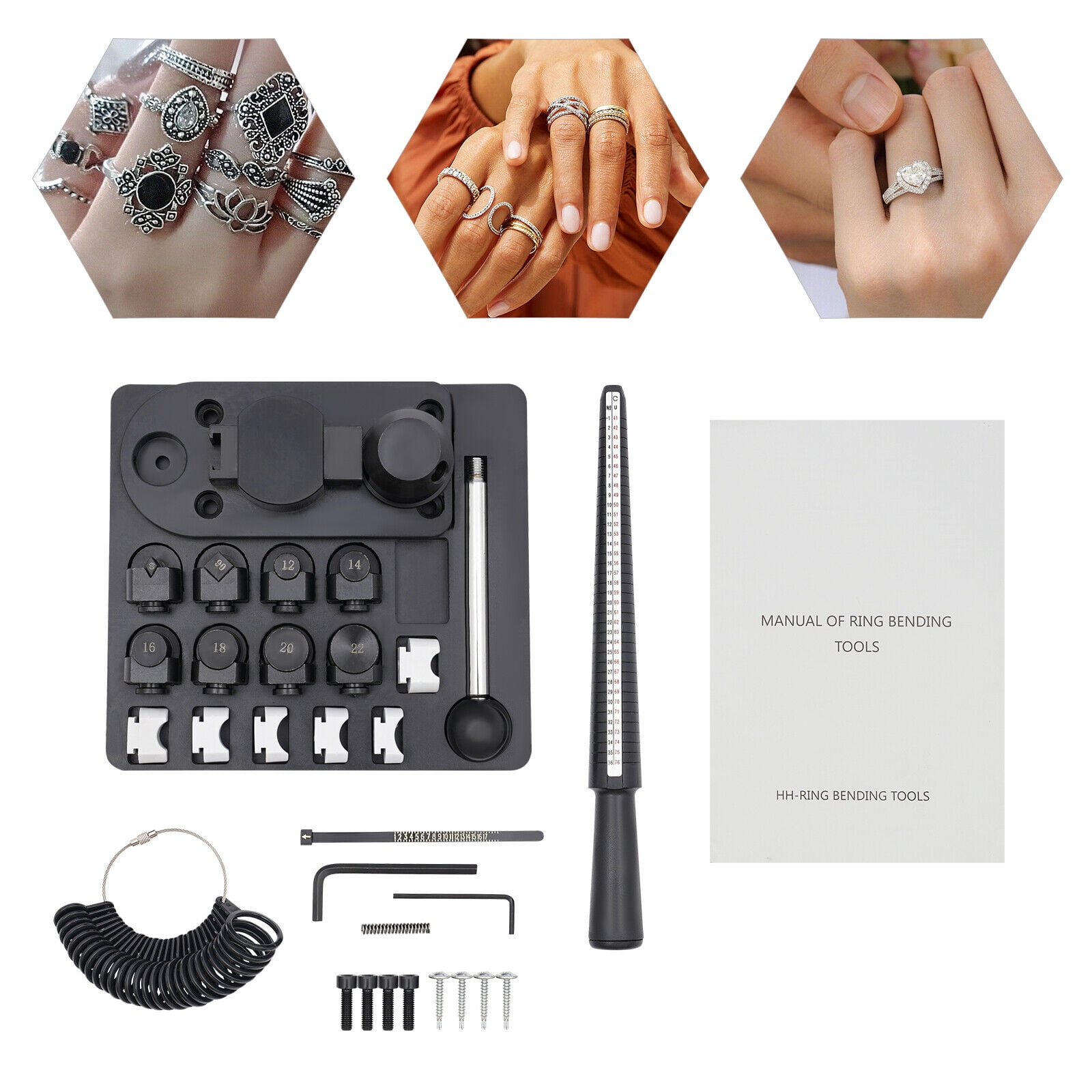 Ring Bending Tool Machine Tabletop Jewelry Making Tool Jewelry Ring ...