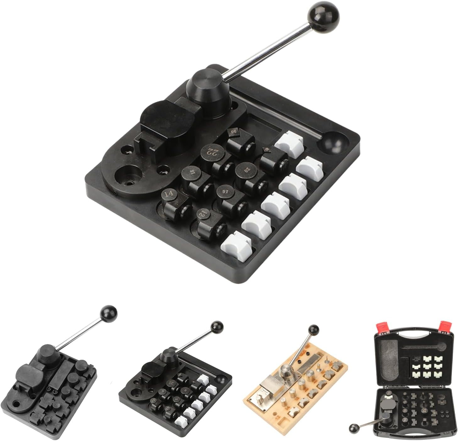 Ring Bending Tool, Metal Wire Bending Jig Set with Adjustable Dies ...