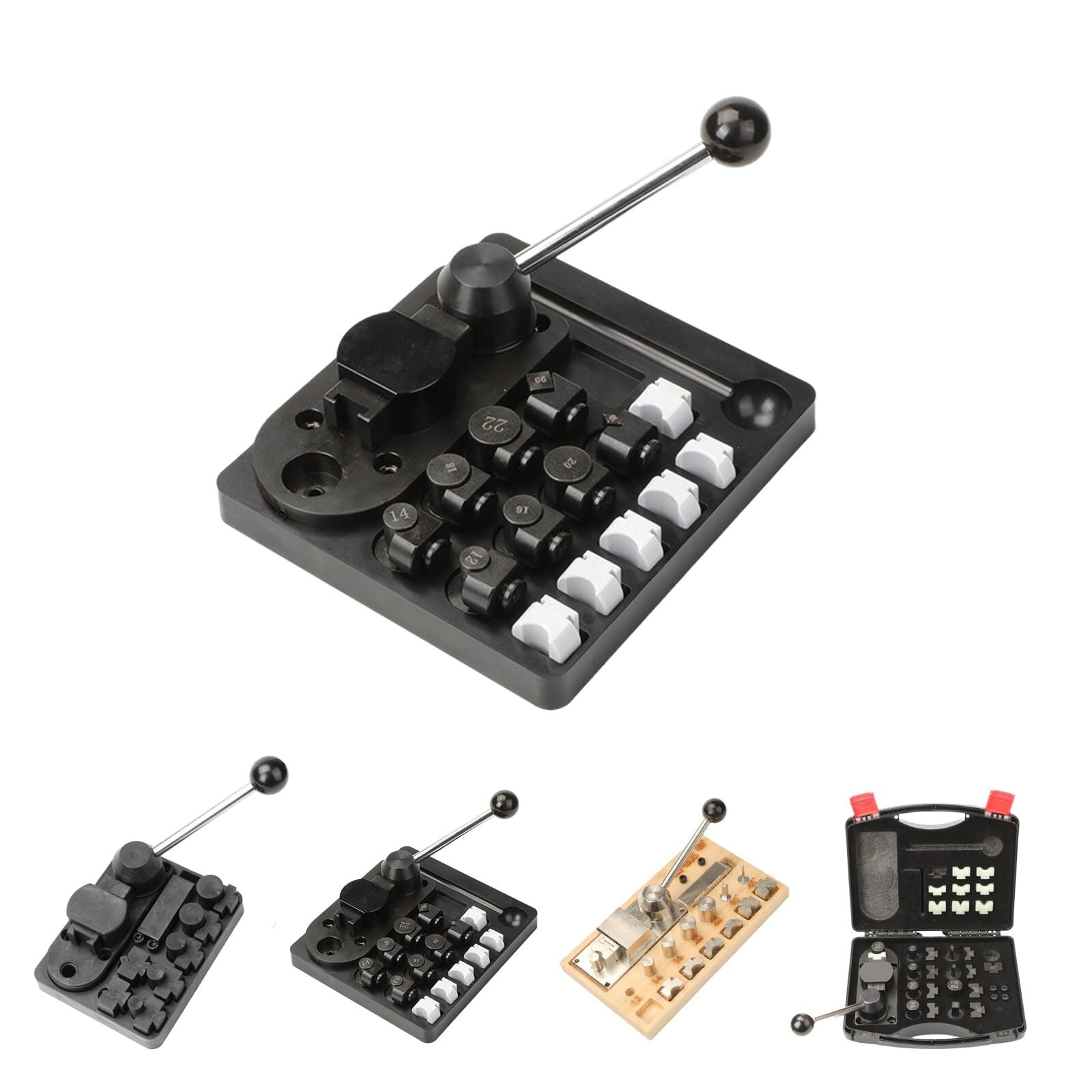 Ring Bending Tool, Metal Wire Bending Jig Set with Adjustable Dies ...