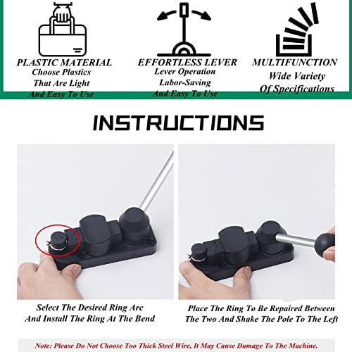 Ring Bending Tool Set, Professional Ring Bender Ring Making Tool ...