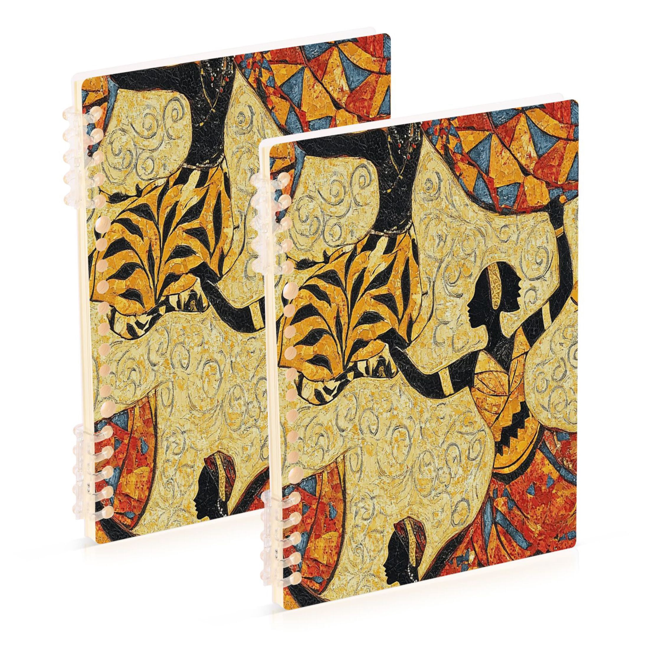Ring Binder Notebook Journey Note Diary College Ruled Spiral Notebook ...