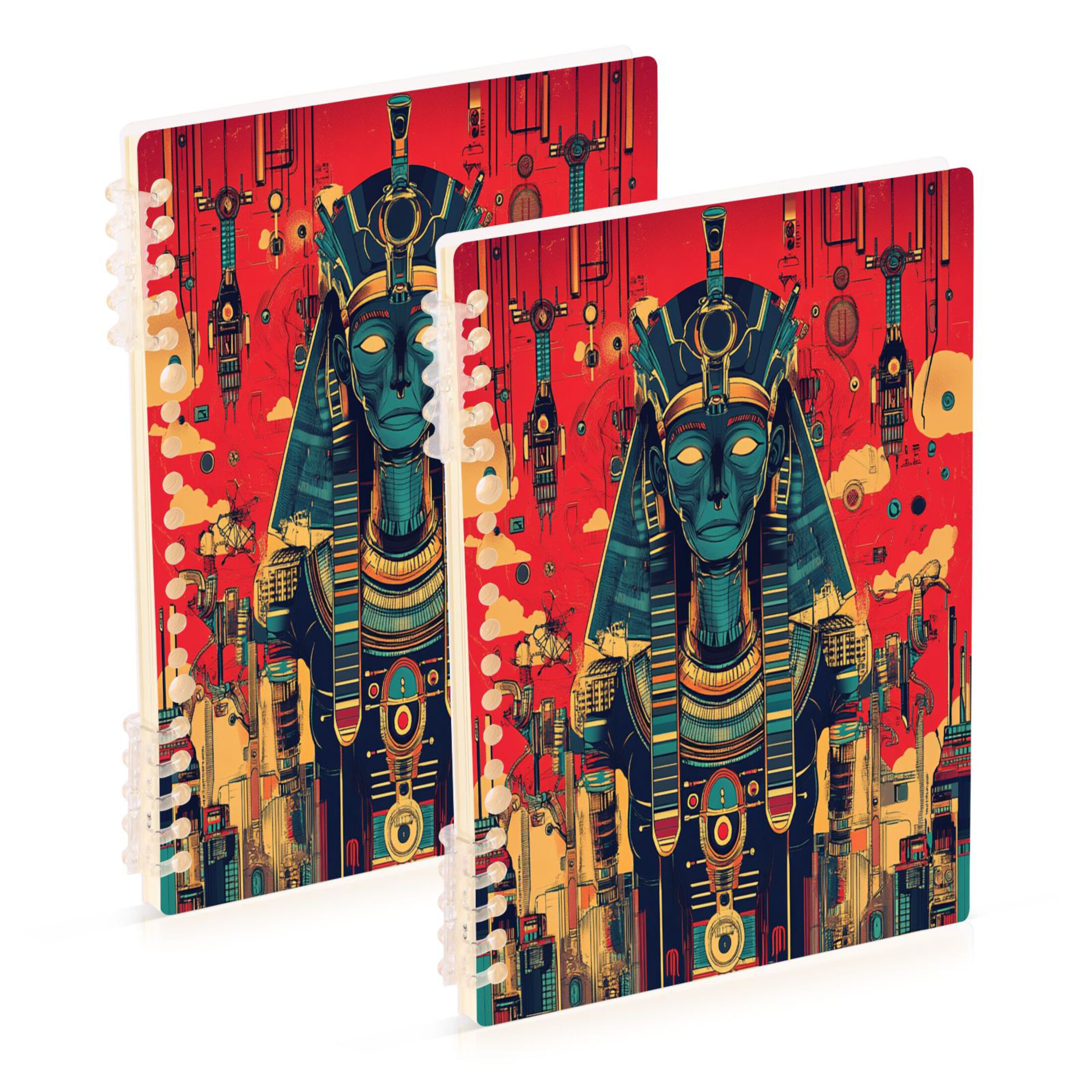 Ring Binder Notebook Journey Note Diary College Ruled Spiral Notebook ...