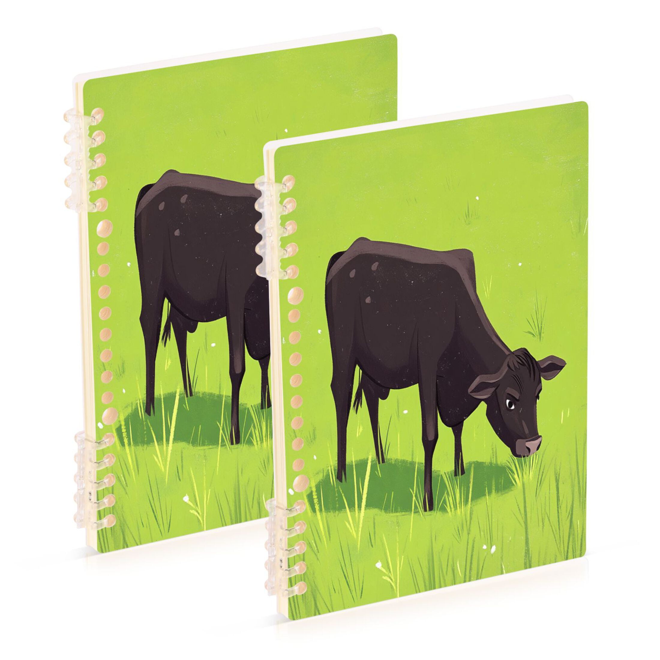 Ring Binder Notebook Journey Note Diary College Ruled Spiral Notebook ...