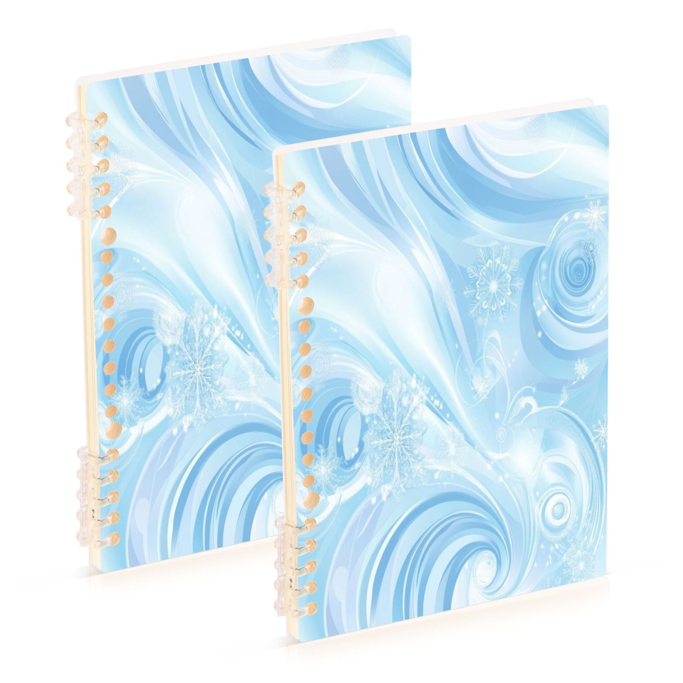 Ring Binder Notebook Journey Note Diary College Ruled Spiral Notebook ...