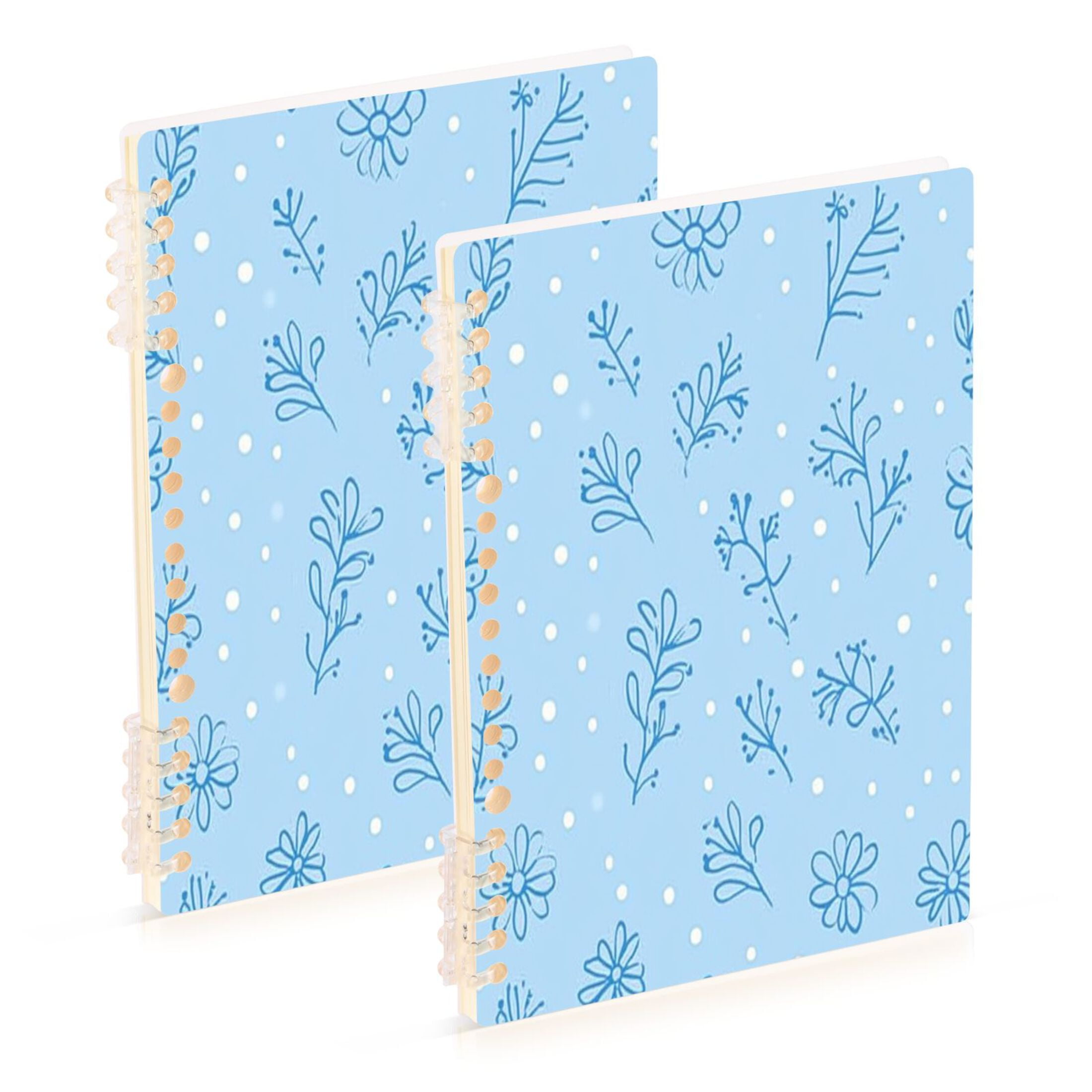 Ring Binder Notebook Journey Note Diary College Ruled Spiral Notebook ...