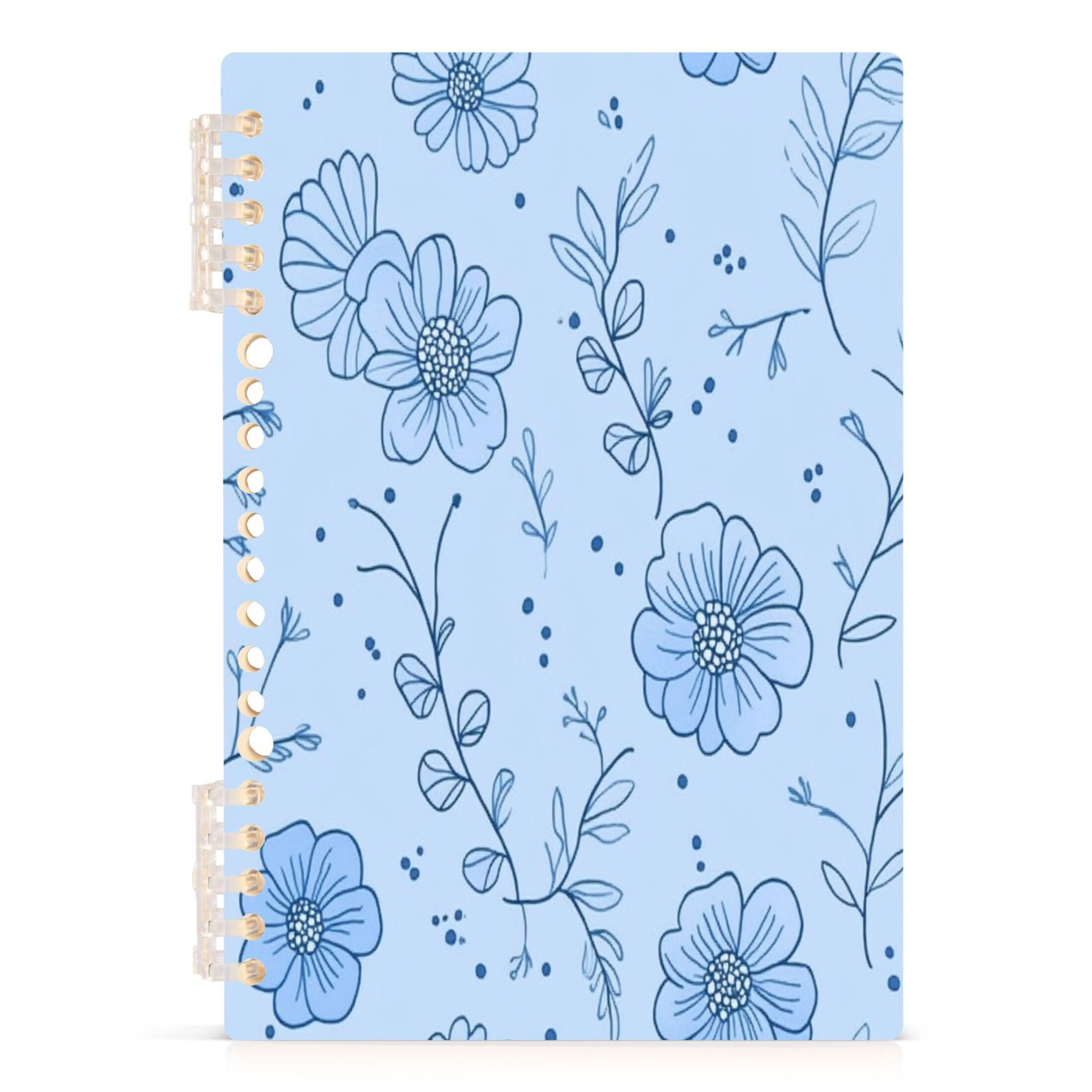 Ring Binder Notebook Journey Note Diary College Ruled Spiral Notebook ...