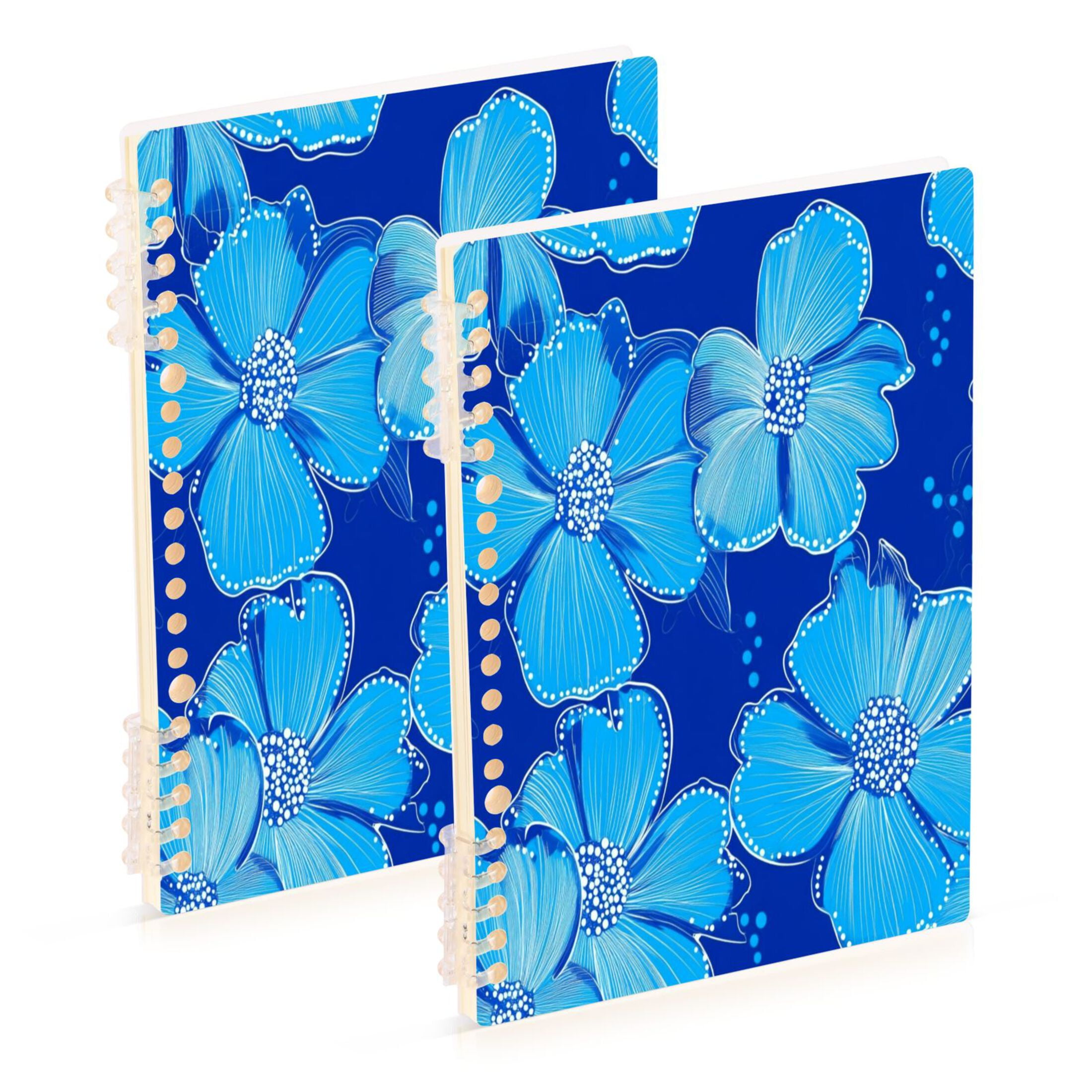 Ring Binder Notebook Journey Note Diary College Ruled Spiral Notebook ...