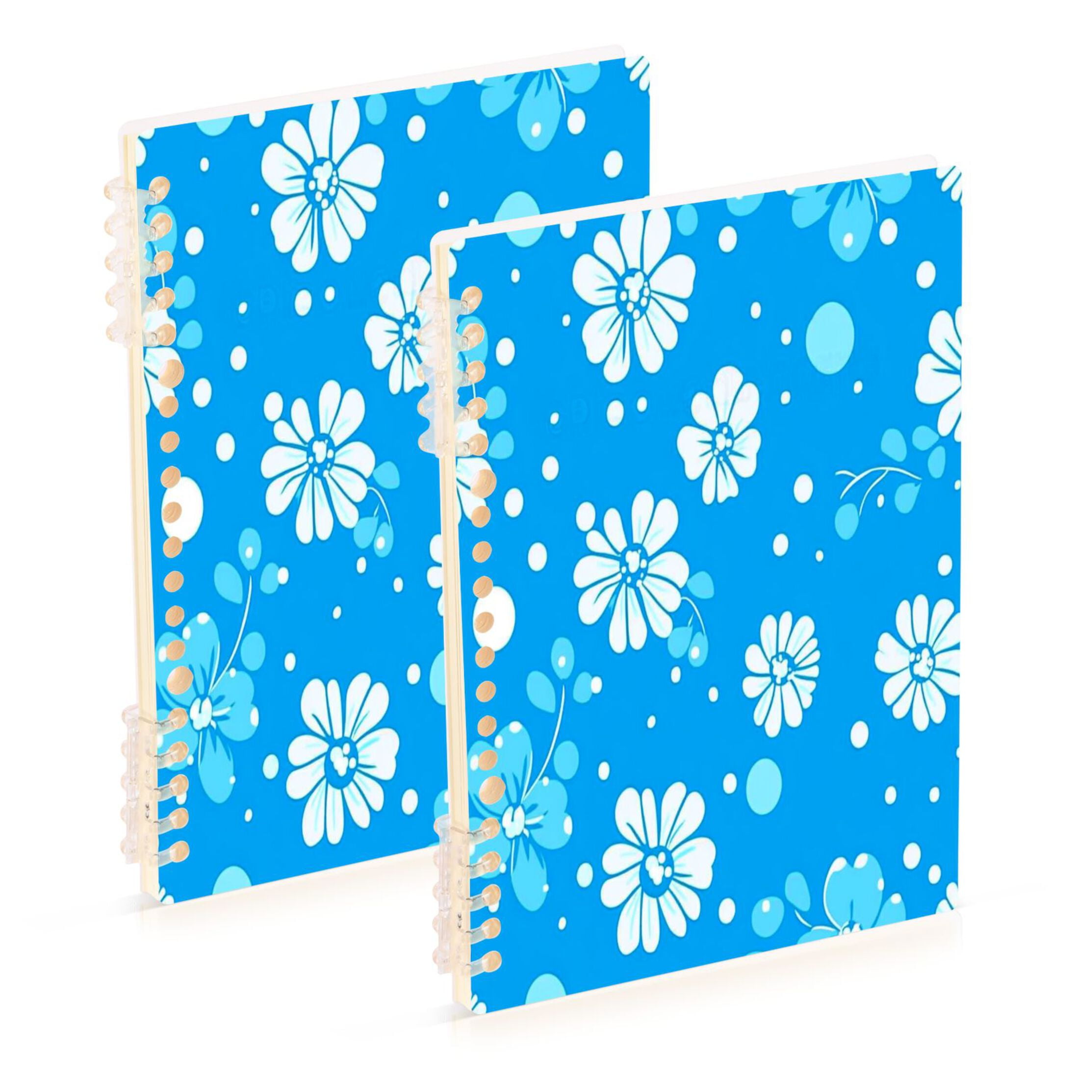 Ring Binder Notebook Journey Note Diary College Ruled Spiral Notebook ...