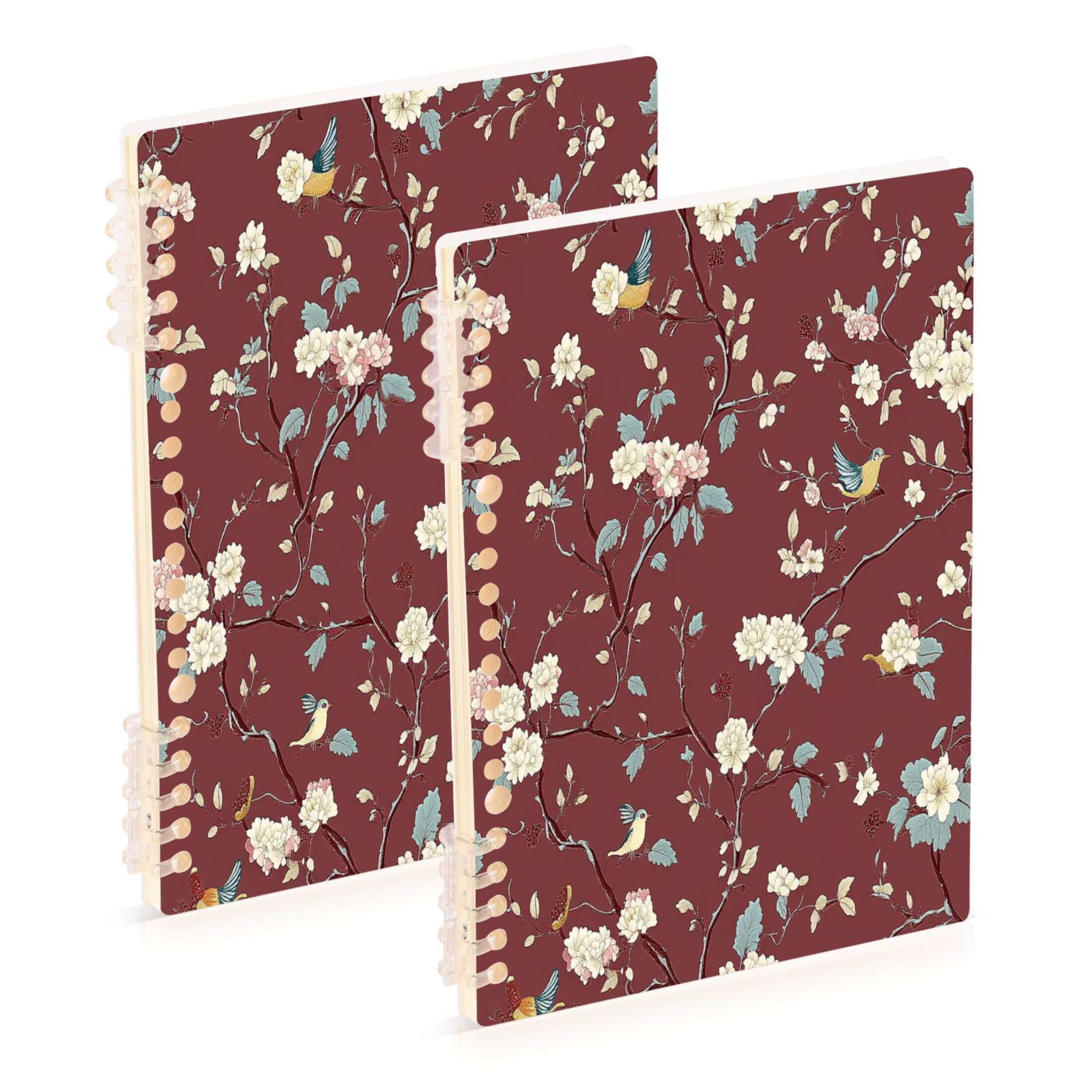 Ring Binder Notebook Journey Note Diary College Ruled Spiral Notebook ...