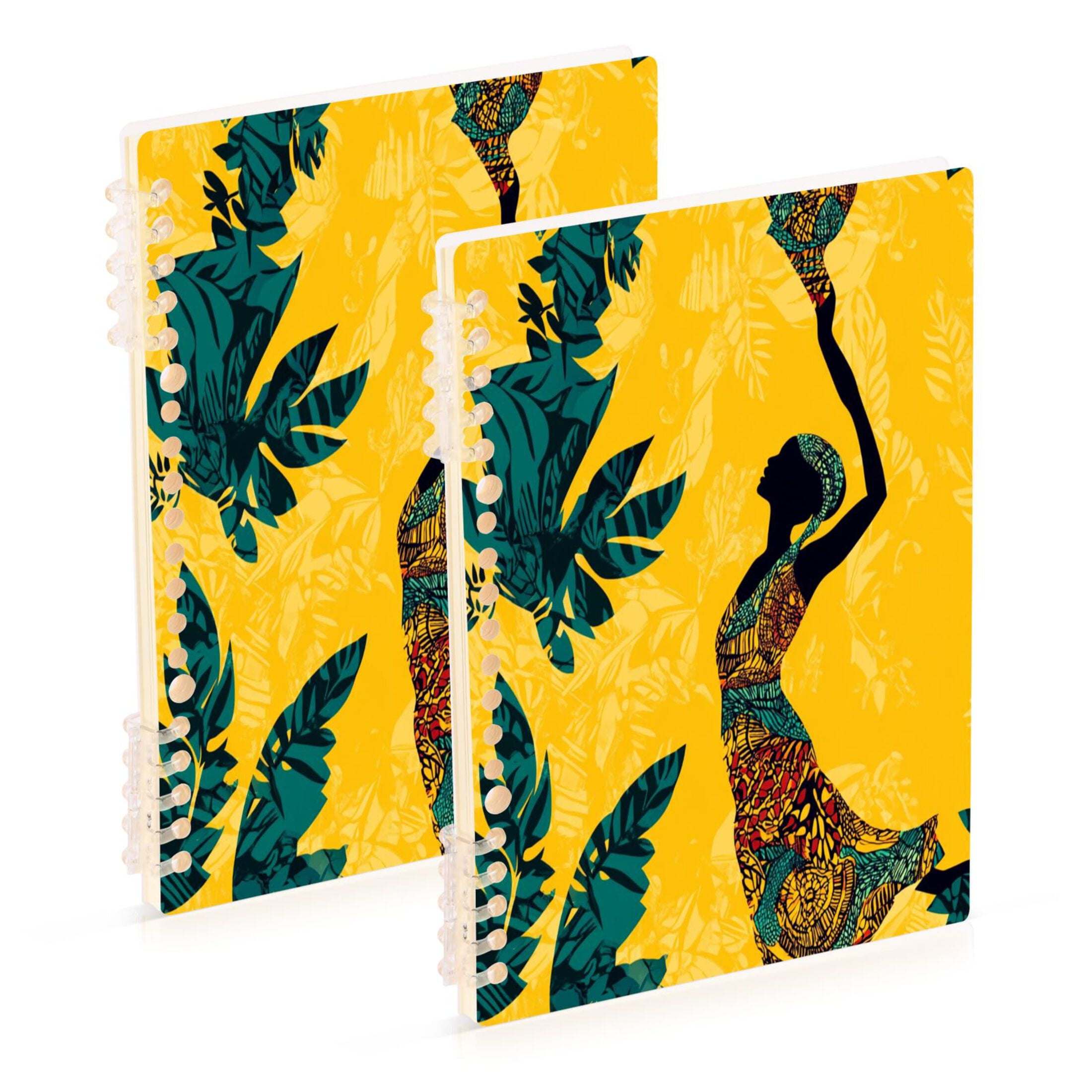 Ring Binder Notebook Journey Note Diary College Ruled Spiral Notebook ...