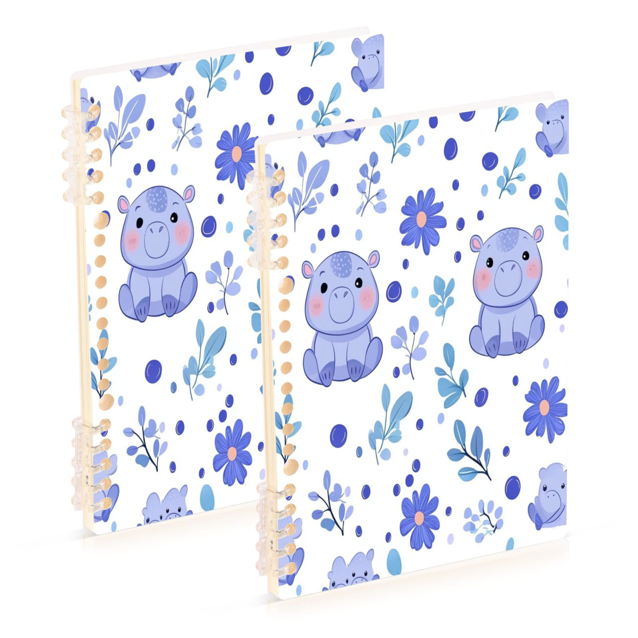 Ring Binder Notebook Journey Note Diary College Ruled Spiral Notebook ...