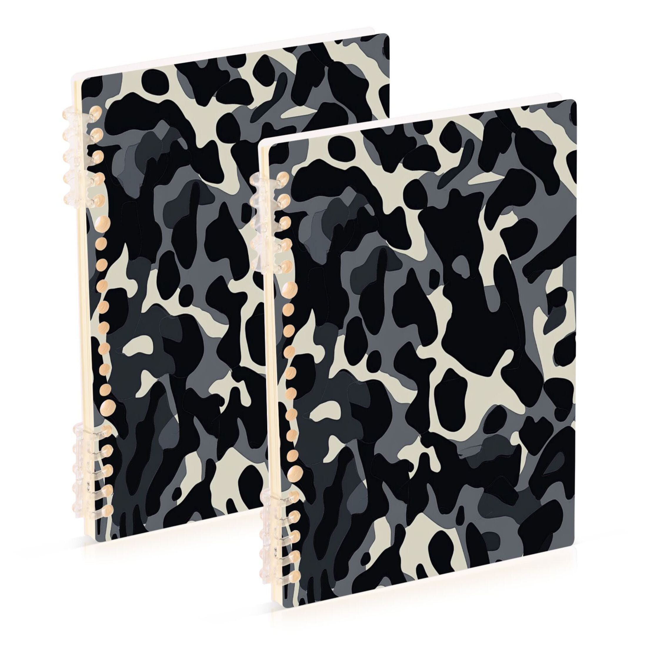 Ring Binder Notebook Journey Note Diary College Ruled Spiral Notebook ...