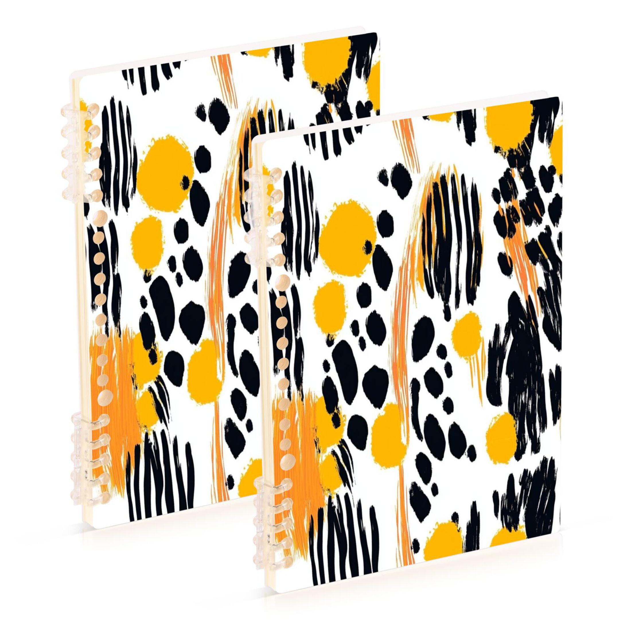 Ring Binder Notebook Journey Note Diary College Ruled Spiral Notebook ...