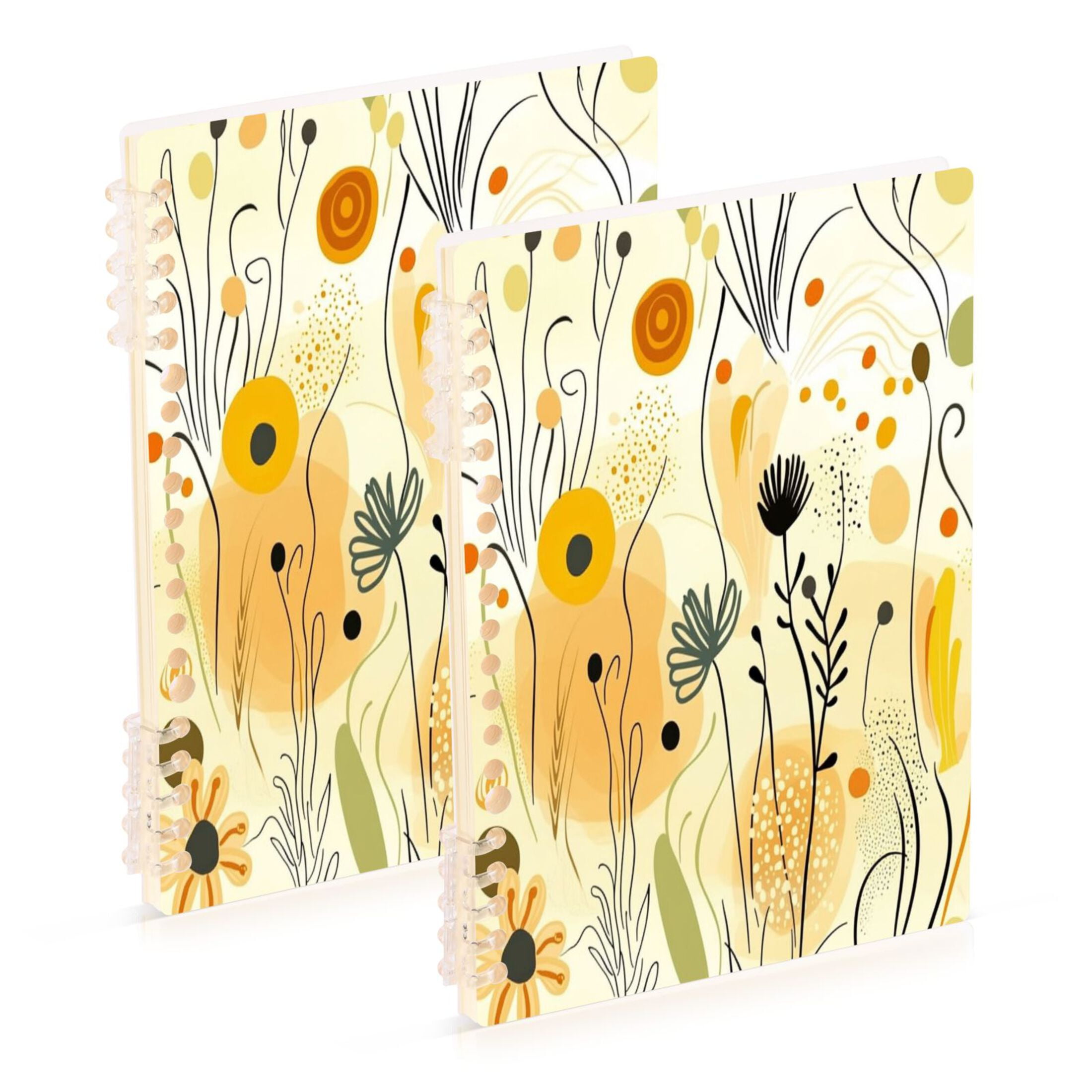 Ring Binder Notebook Journey Note Diary College Ruled Spiral Notebook ...