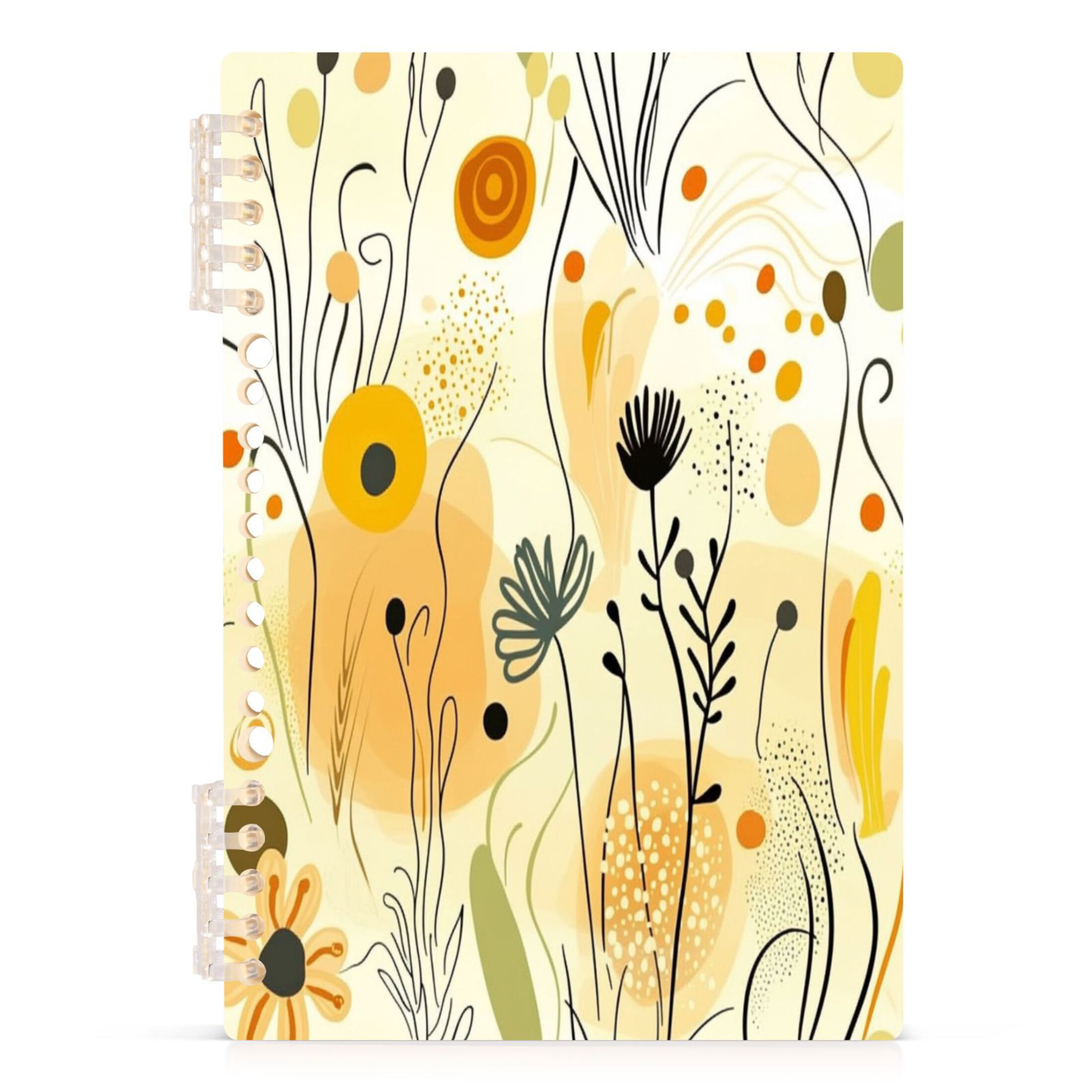 Ring Binder Notebook Journey Note Diary College Ruled Spiral Notebook ...