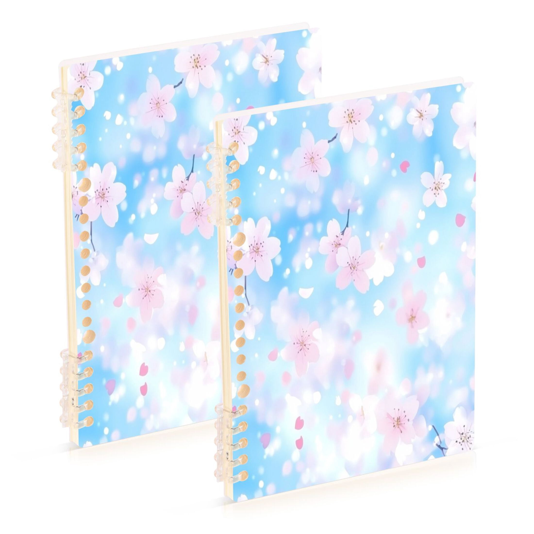 Ring Binder Notebook Journey Note Diary College Ruled Spiral Notebook ...