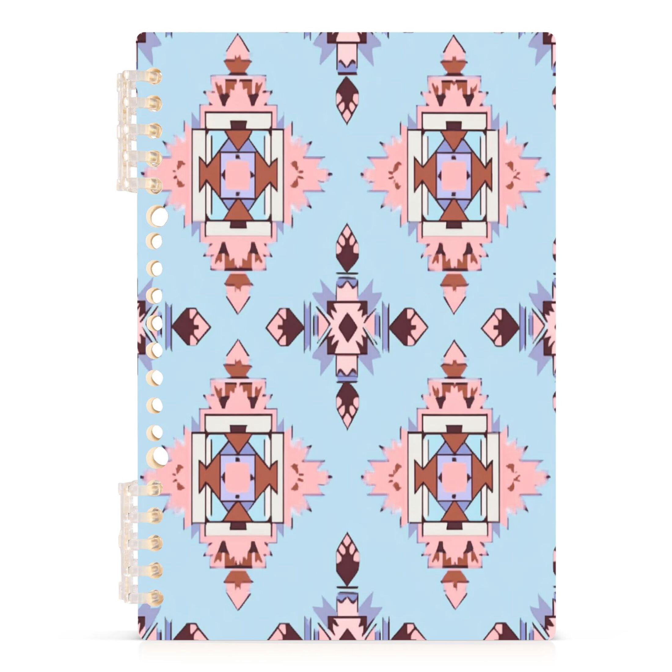 Ring Binder Notebook Journey Note Diary College Ruled Spiral Notebook ...