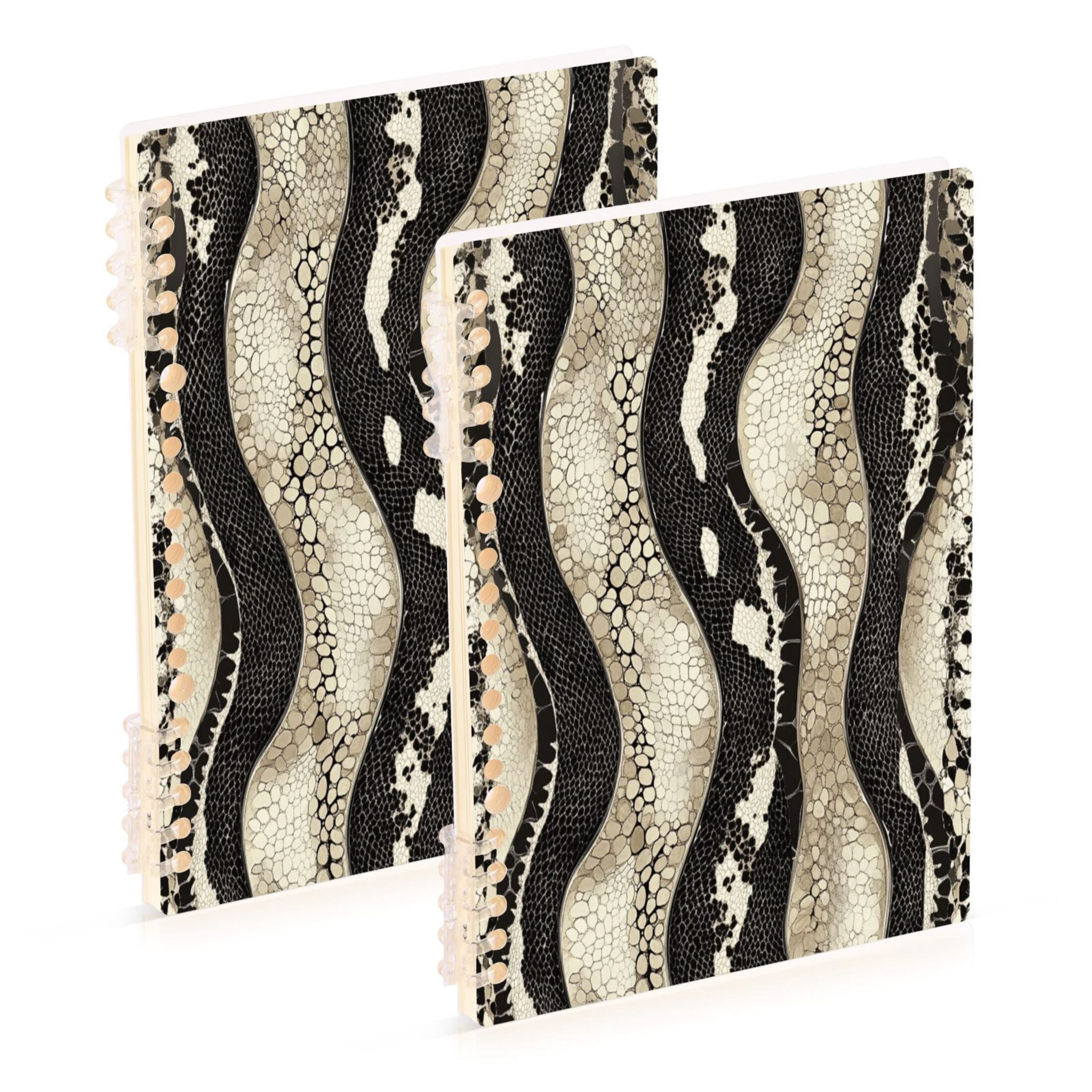 Ring Binder Notebook Journey Note Diary College Ruled Spiral Notebook ...