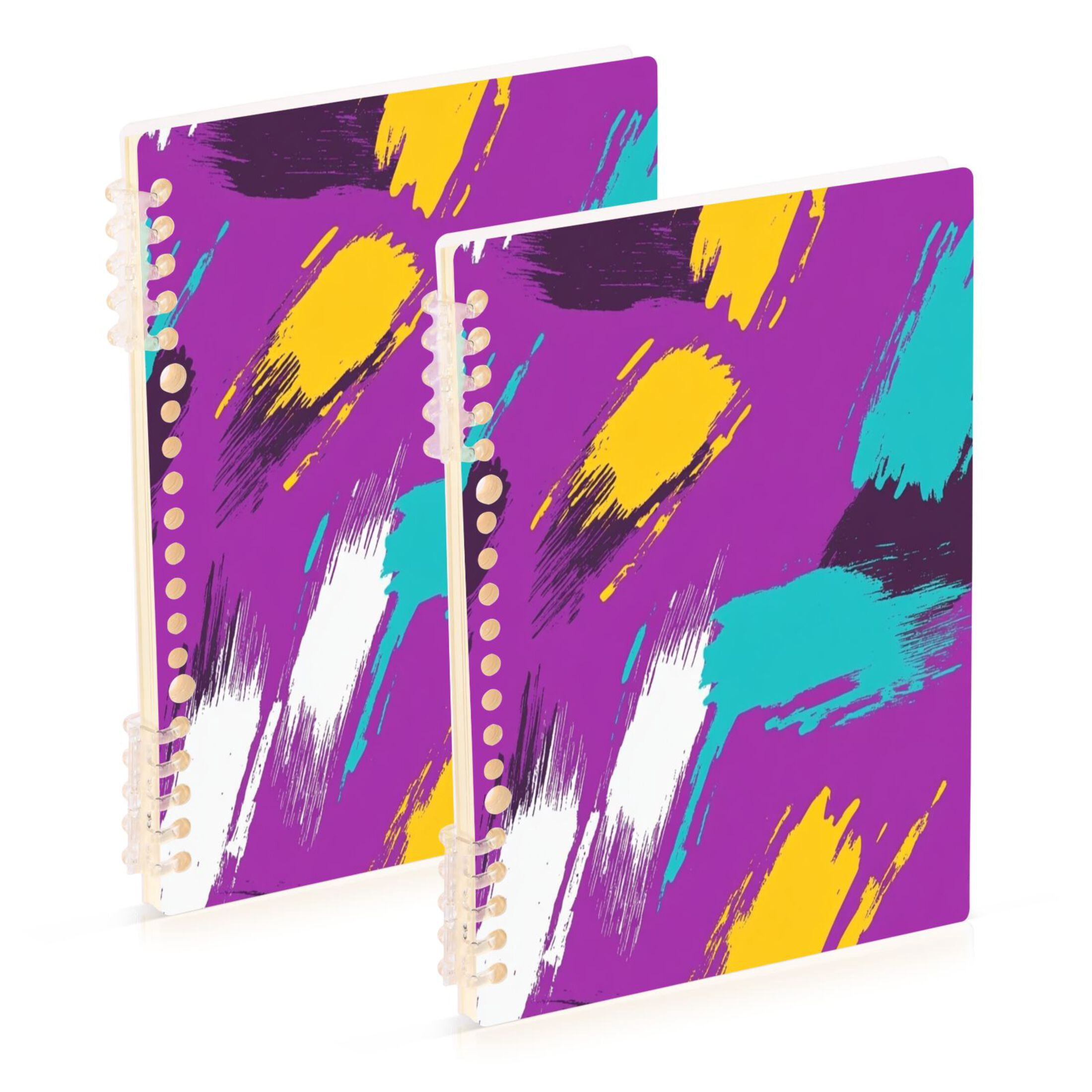 Ring Binder Notebook Journey Note Diary College Ruled Spiral Notebook ...