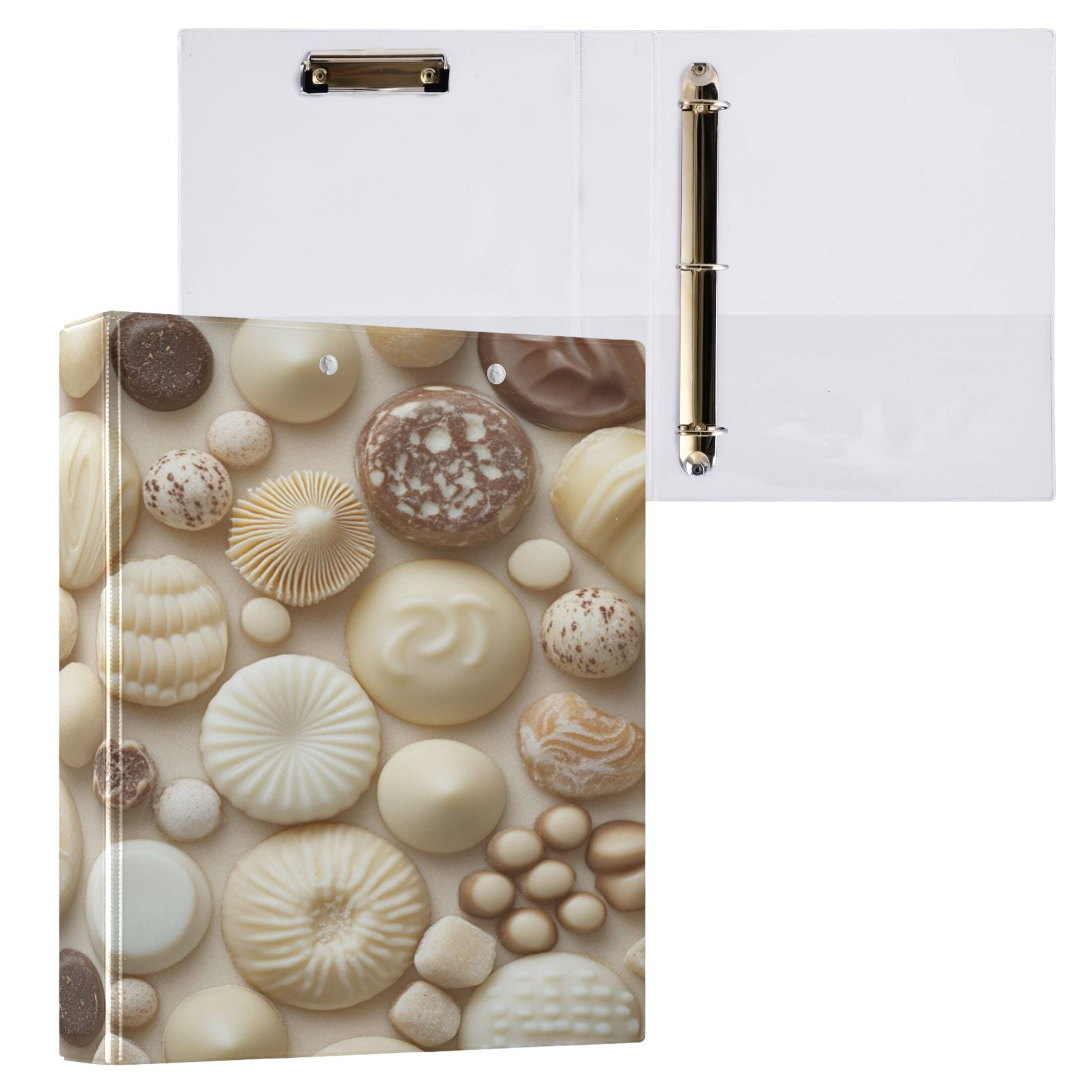 Ring Binders Assorted Chocolates on Display Presentation1.5-inch, Slant ...