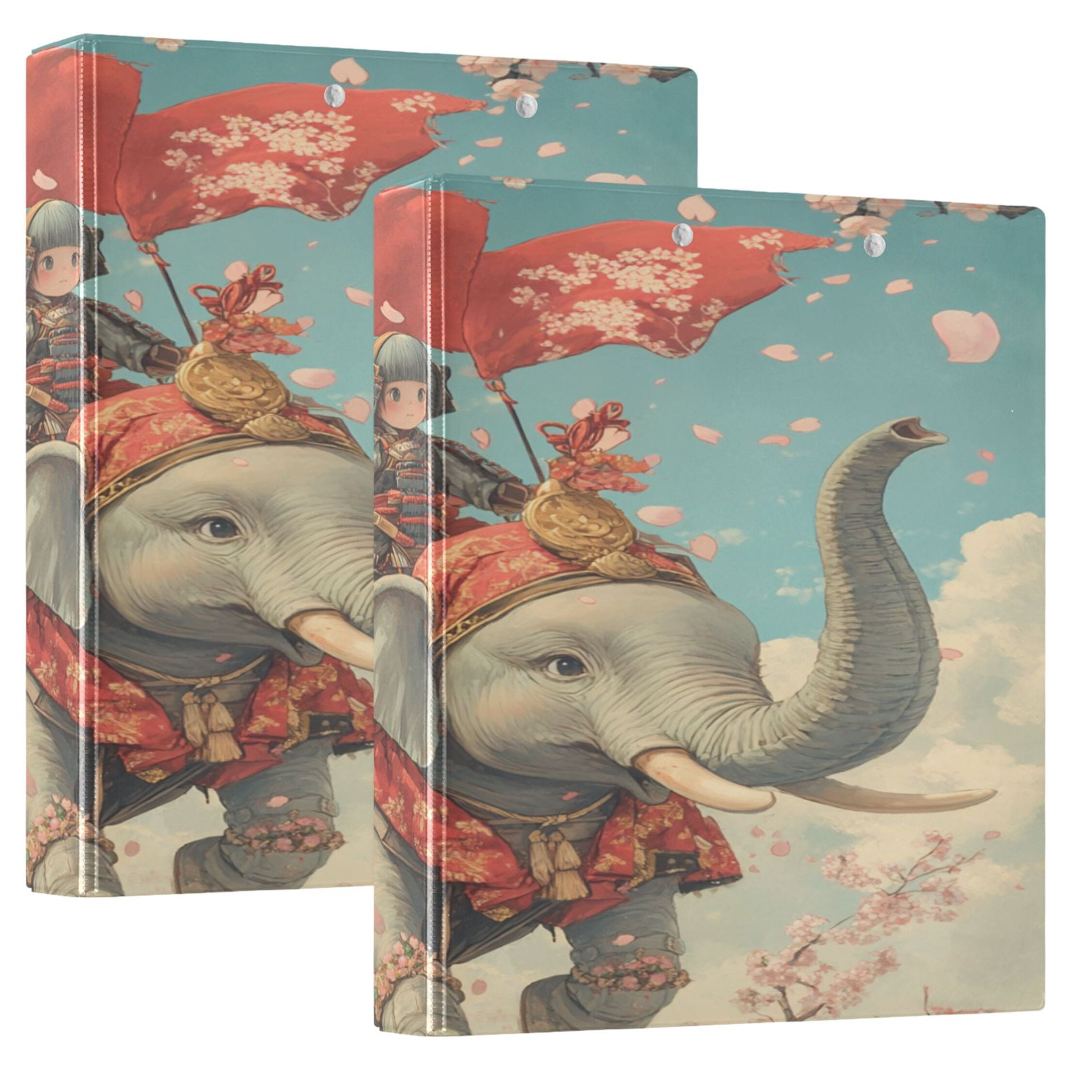 Ring Binders Cute Anime Knight Presentation1.5-inch, Slant Ring One ...