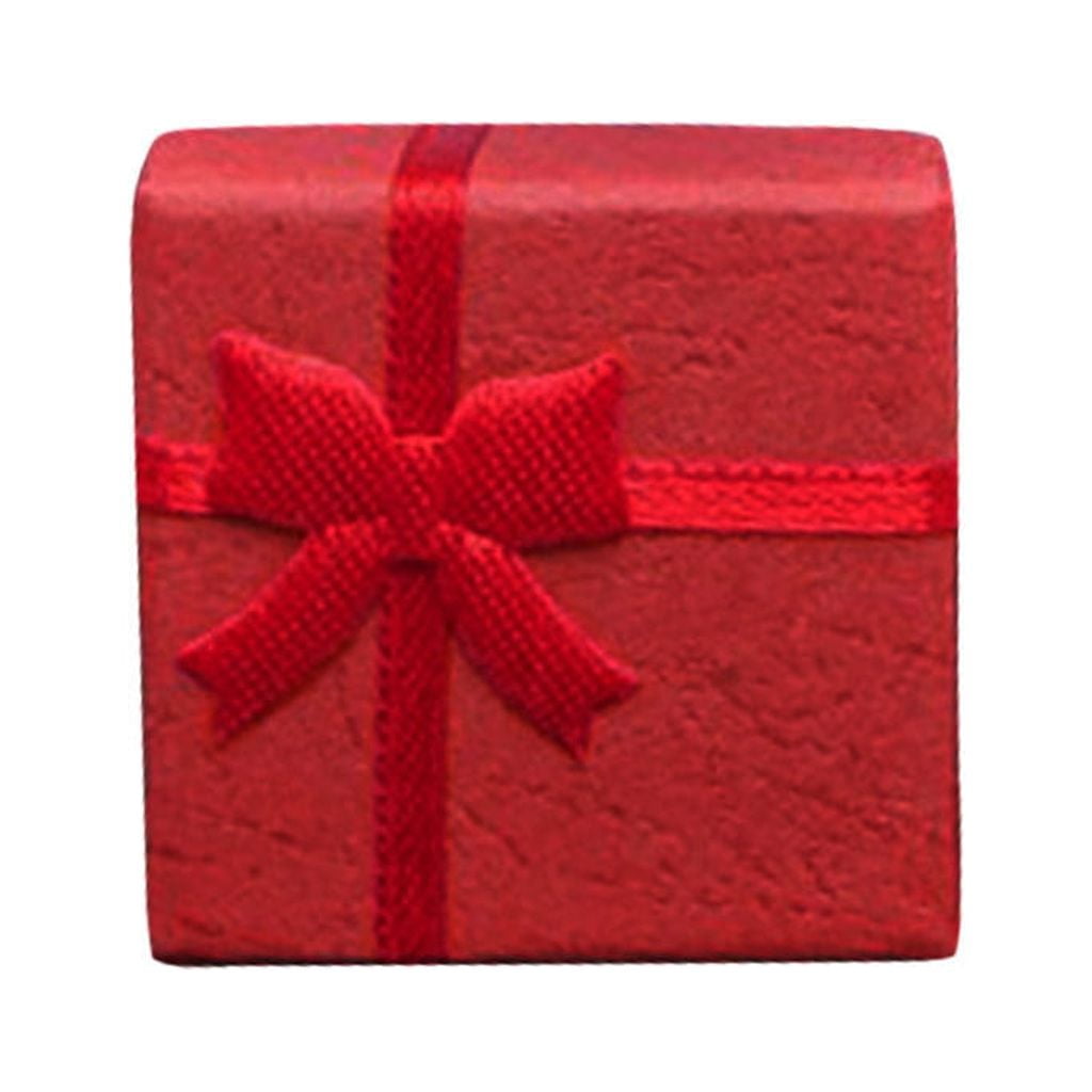 Ring Box, Jewelry Gift Boxes Square Cardboard Jewelry Box with Foam ...