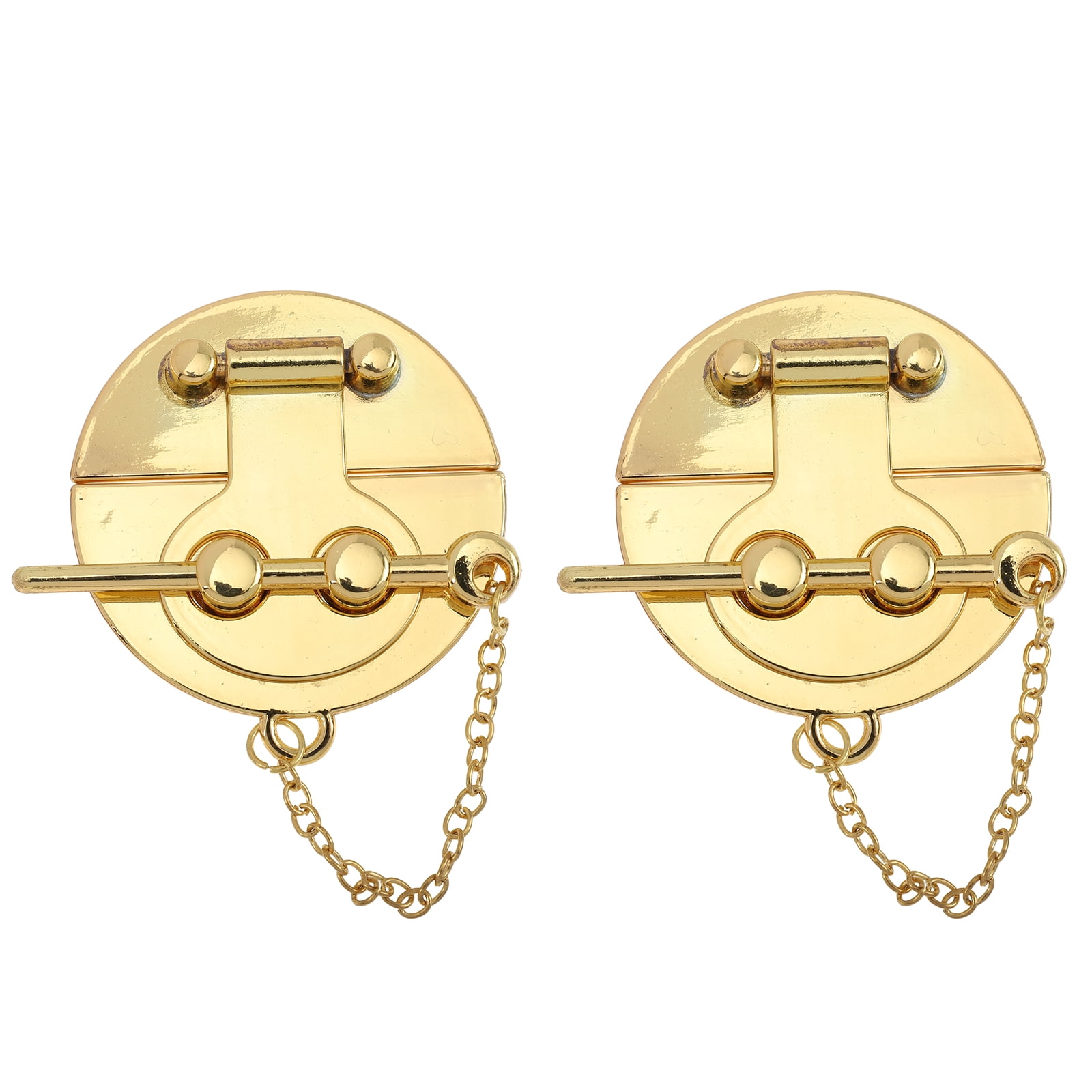 Ring Buckle Lock Locks Decorative Bolt Latch Deadbolt Chain Vintage ...