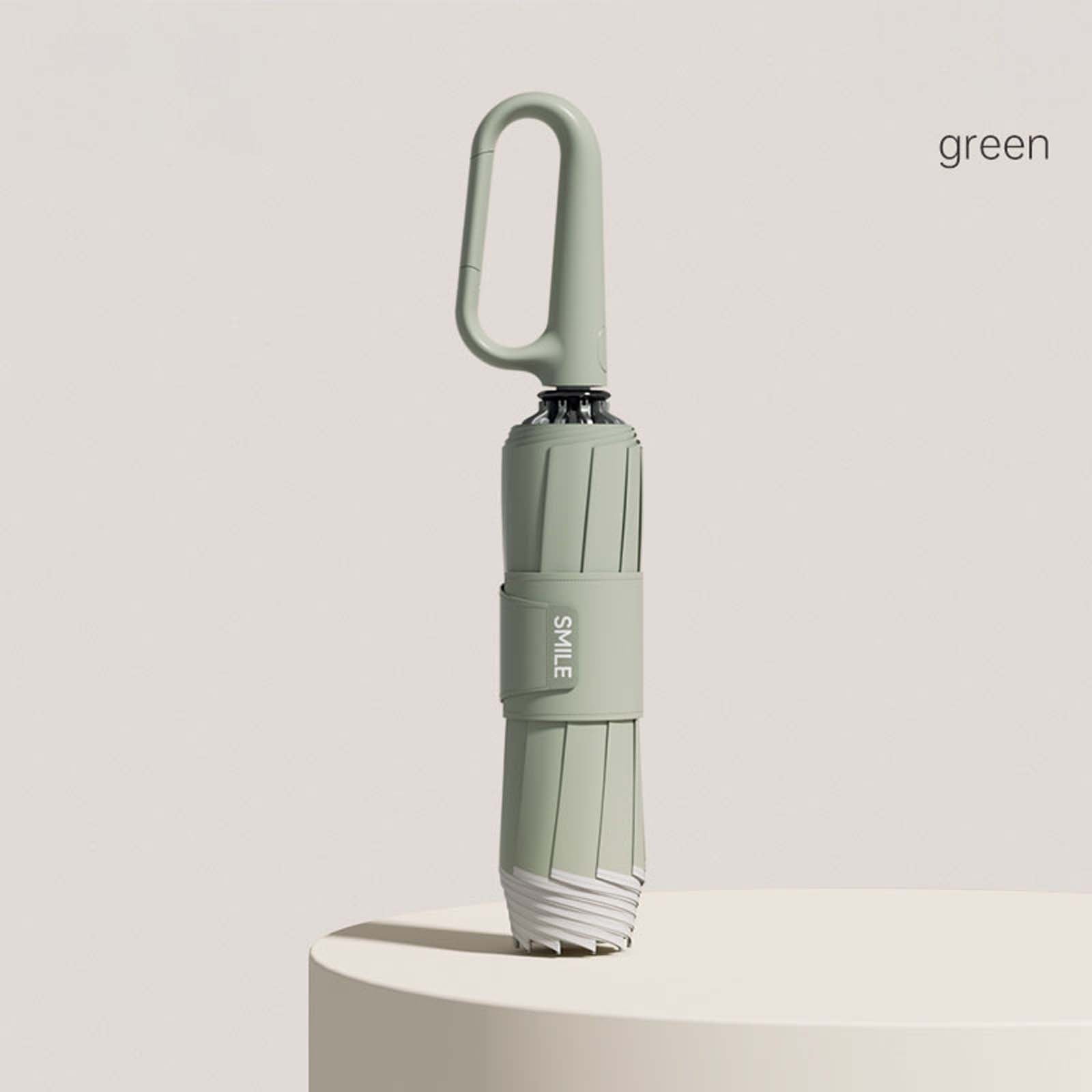 Ring Buckle Umbrella, Reflective Safety Strip, Sturdy Windproof ...