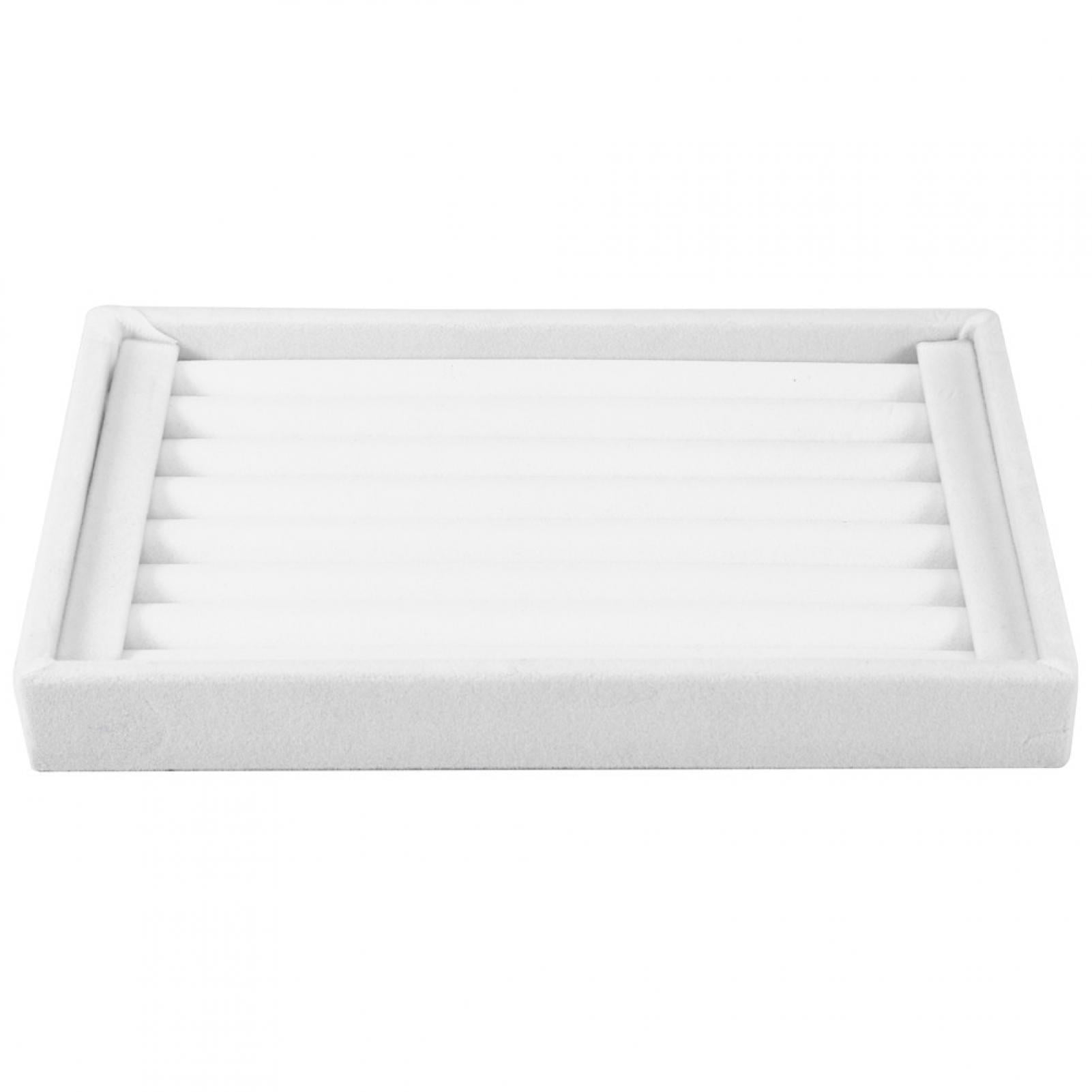 Ring Display Tray Slot Fashion Jewelry Organizer Holder Case Box ...